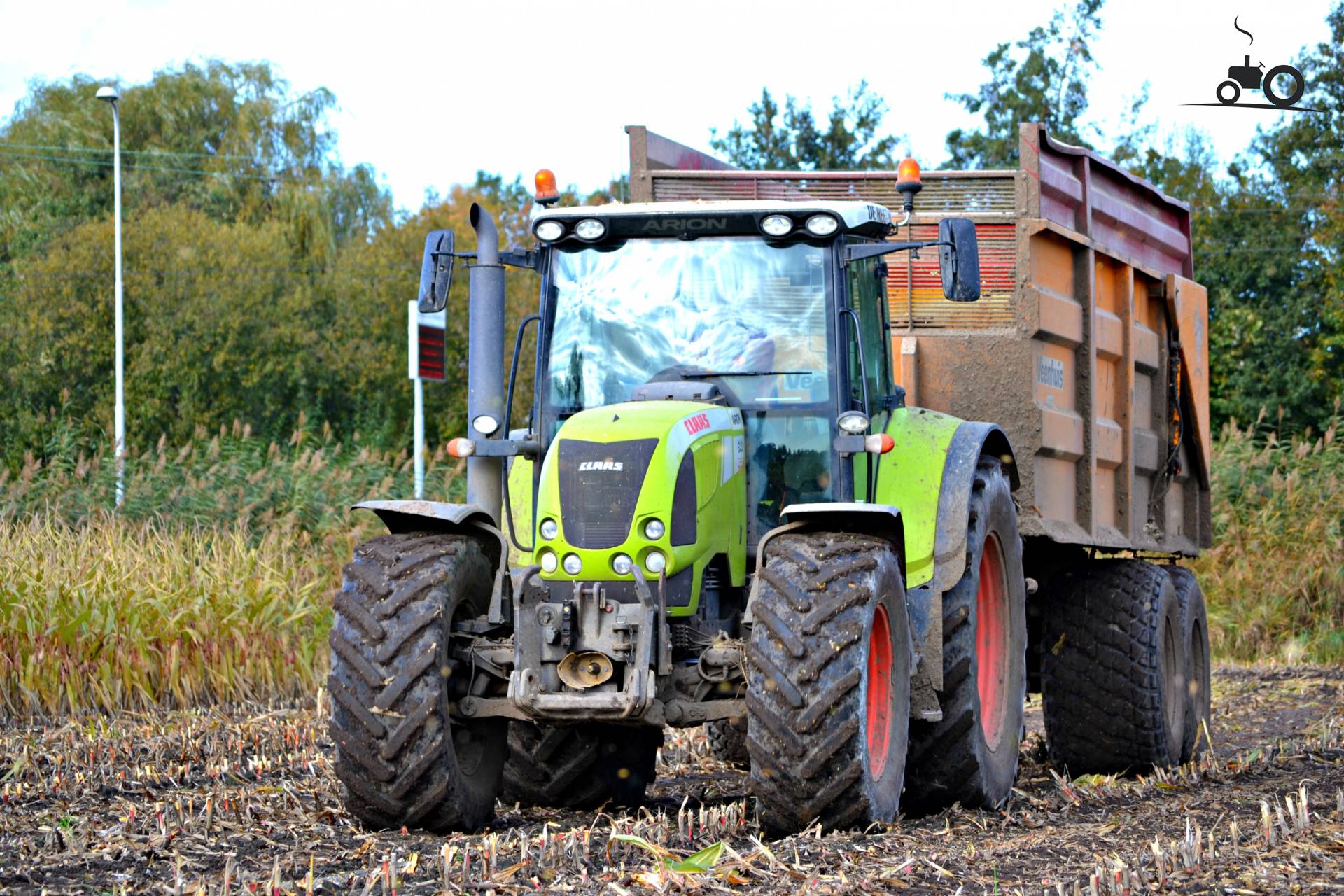 Foto Claas Arion 640 van Ph De Regt en Zn.