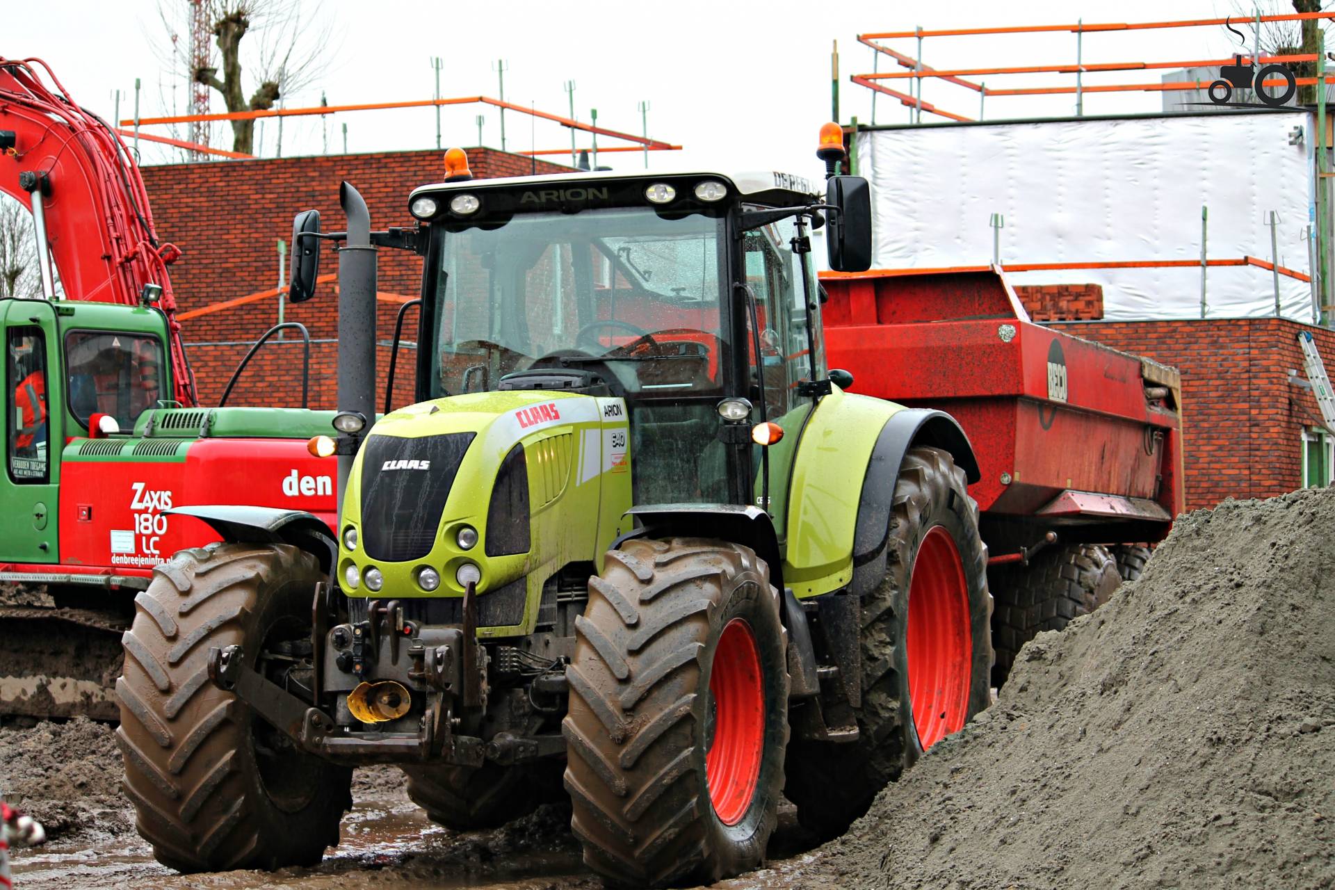 Foto Claas Arion 640 van Ph De Regt en Zn.