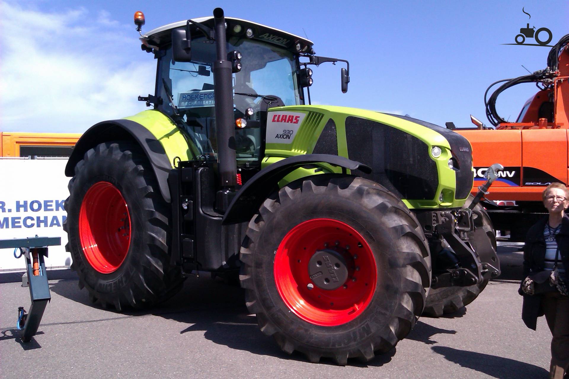 Foto Claas Axion 930 van Hoekenga Mechanisatie