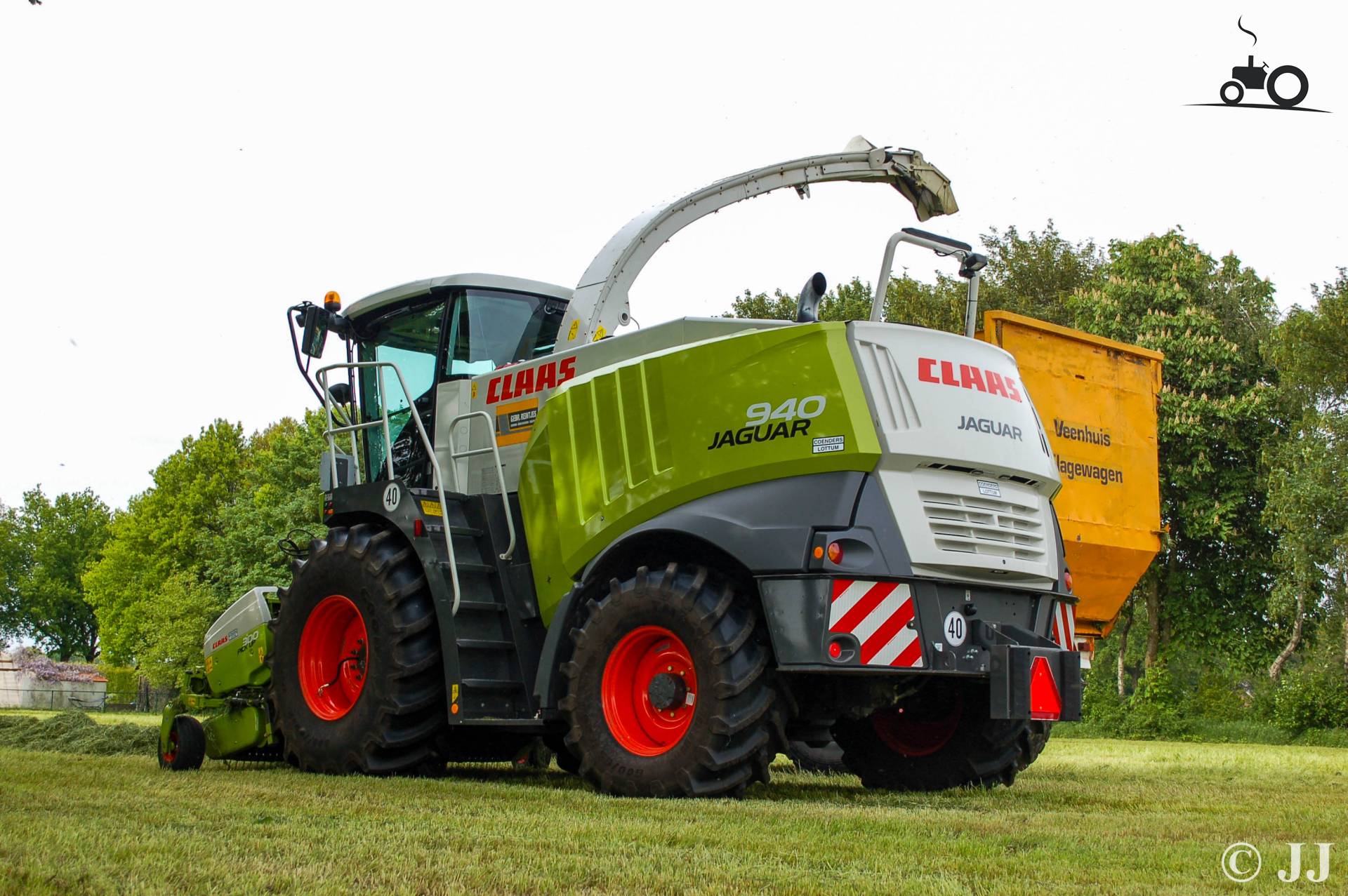Foto Claas Jaguar 940 van Gebr. Reintjes BV