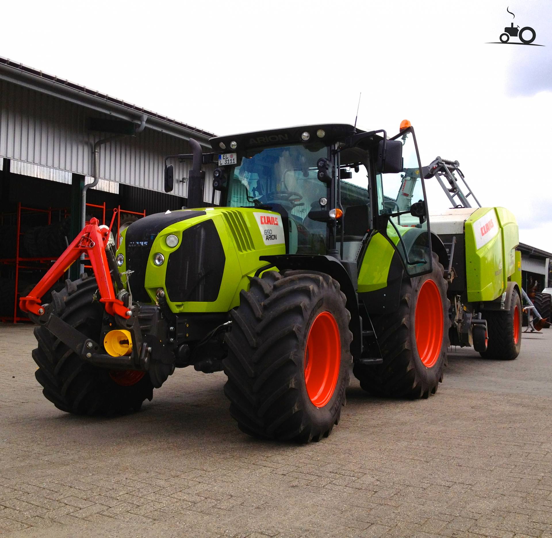 Foto Claas Arion 650 #781937