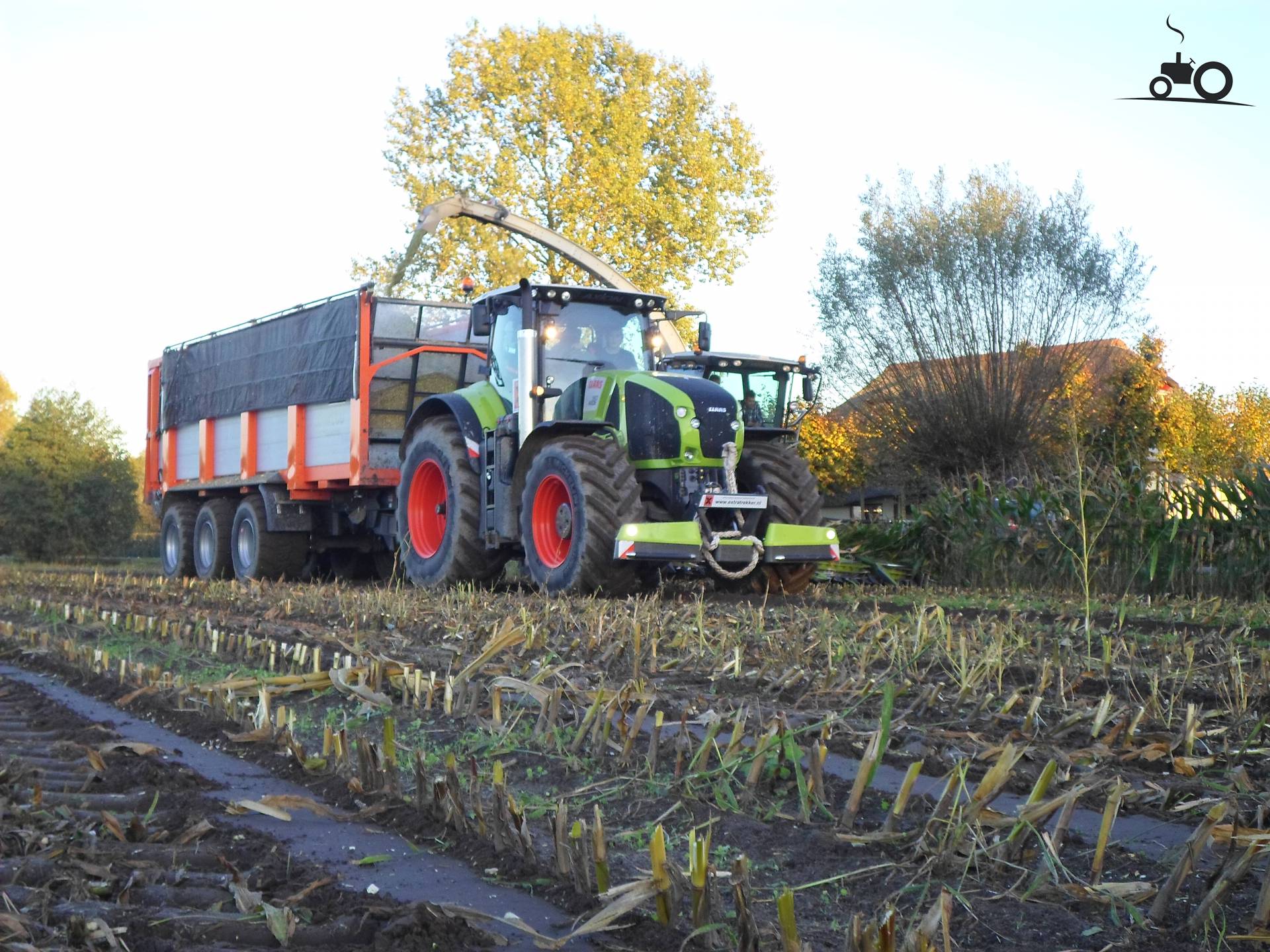 Foto Claas Axion 950 van Agribumper Nederland
