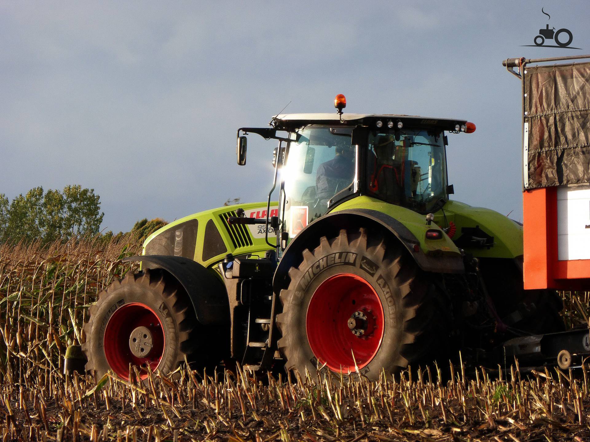 Foto Claas Axion 950 van Loonbedrijf & Mesthandel Gebr. Blankespoor BV ...
