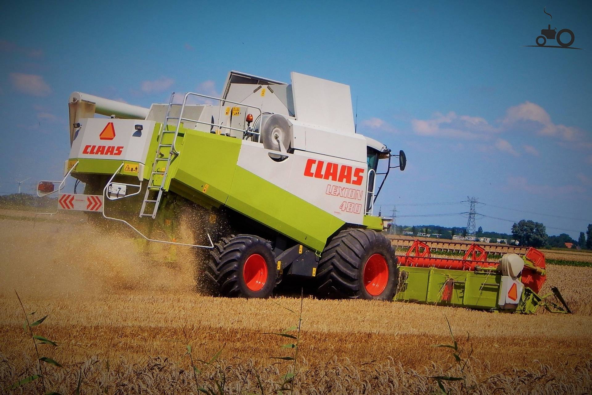 Foto Claas Lexion 480 #860654