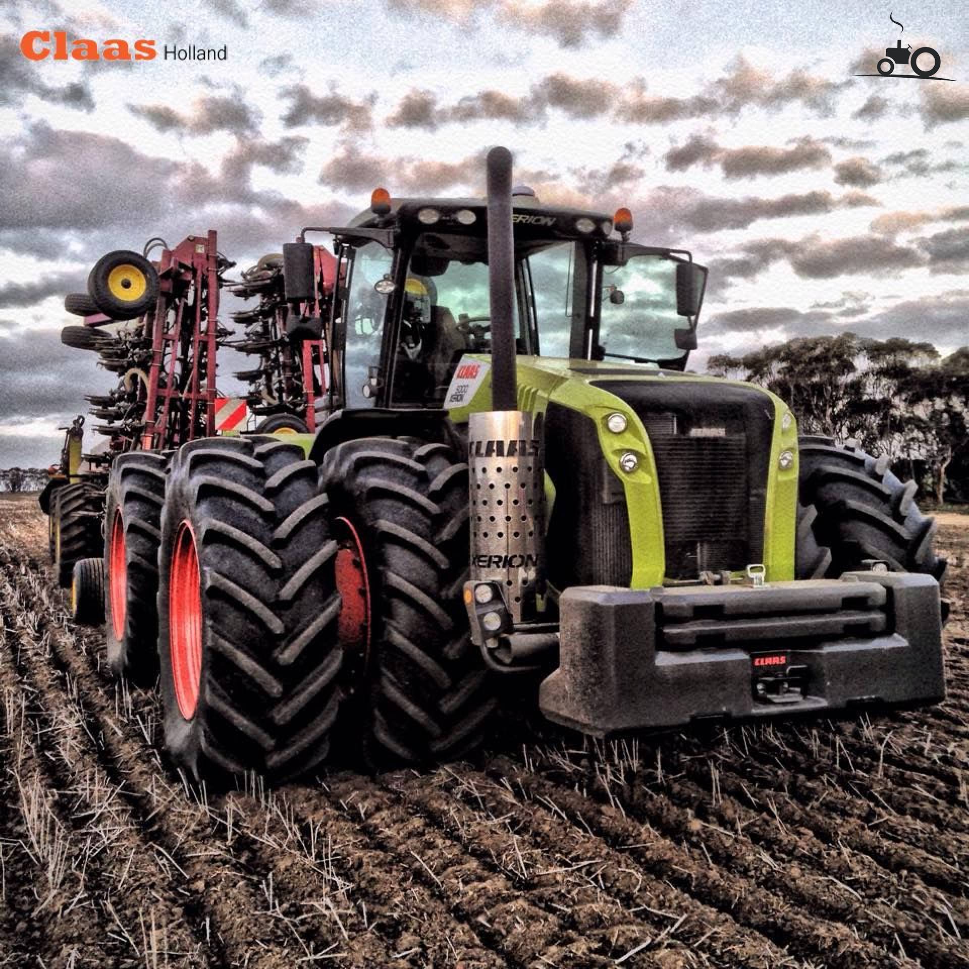 Claas Xerion 5000 - United Kingdom - Tractor picture #916088