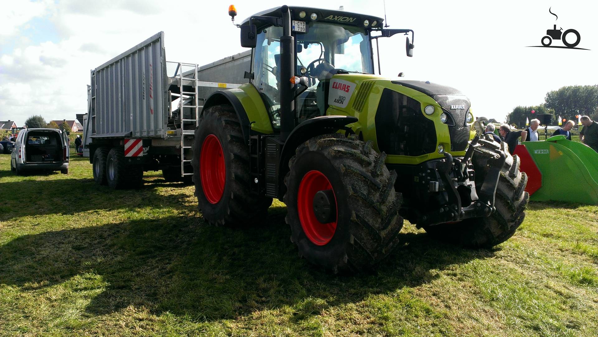 Claas Axion 830 - United Kingdom - Tractor picture #935909