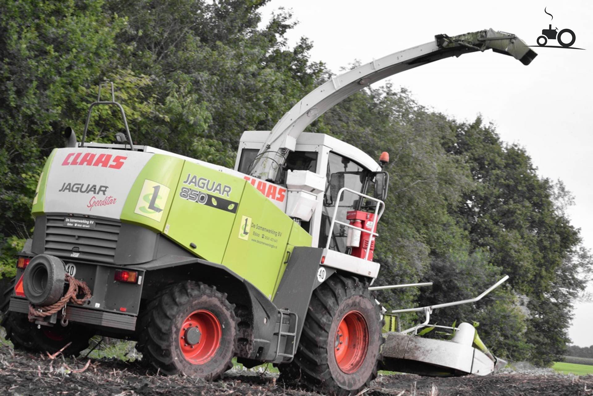 Foto Claas Jaguar 850 Green Eye #941287