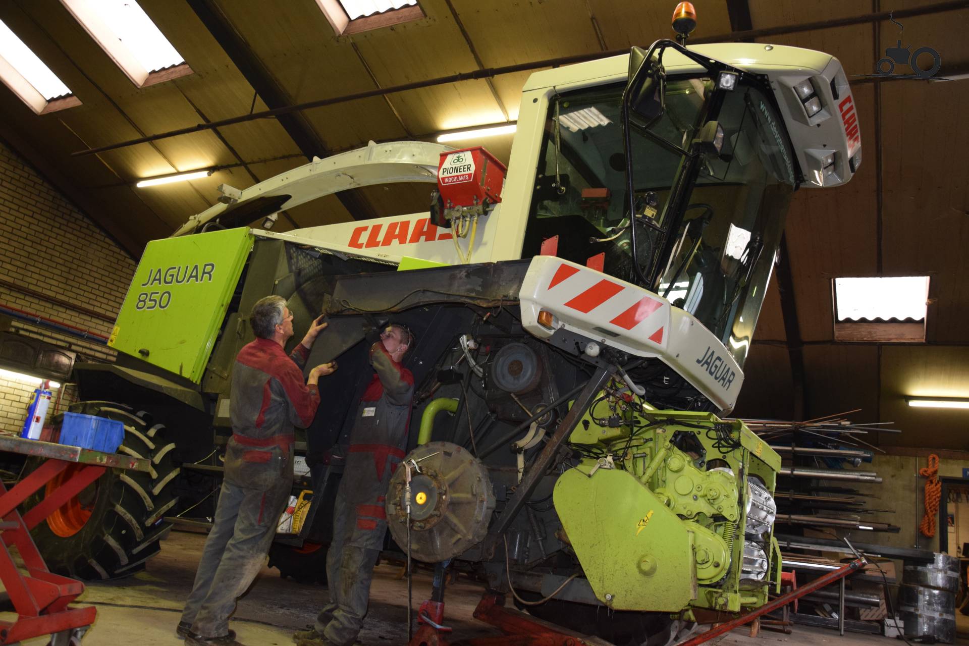 Foto Claas Jaguar 850 Green Eye #941289