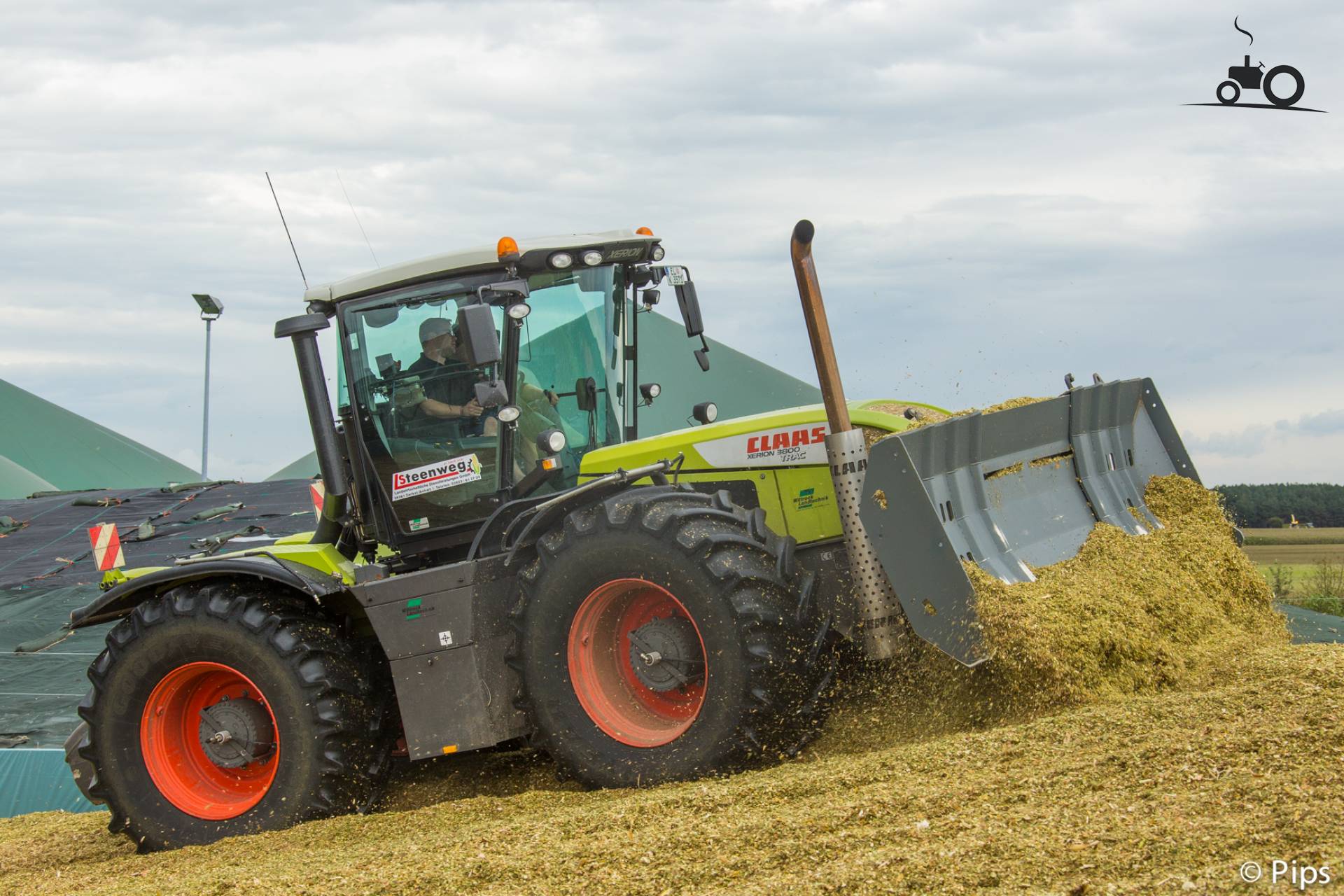 Foto Claas Xerion 3800 TRAC van Steenweg Landwirtschaftliche ...