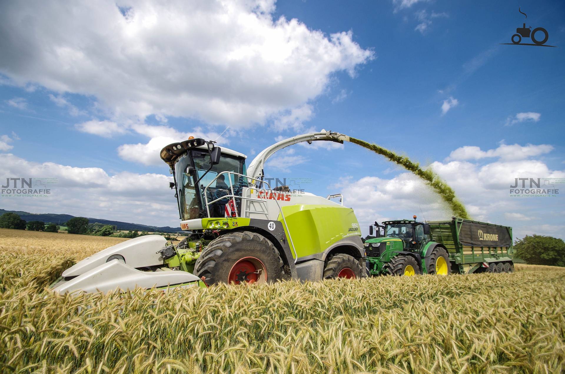 Foto Claas Jaguar 950 van Jtn Fotografie