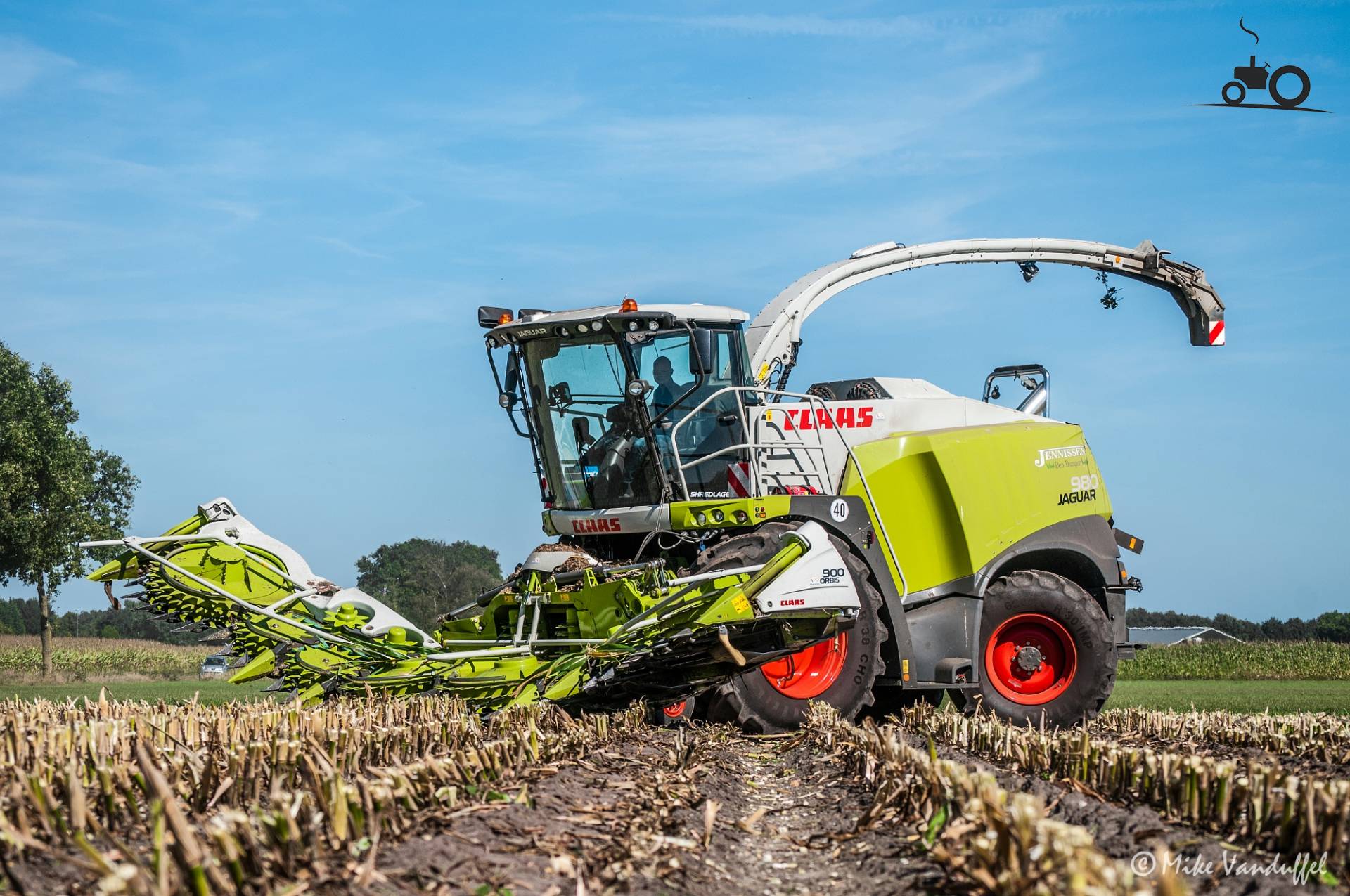 Foto Claas Jaguar 980 van Jennissen