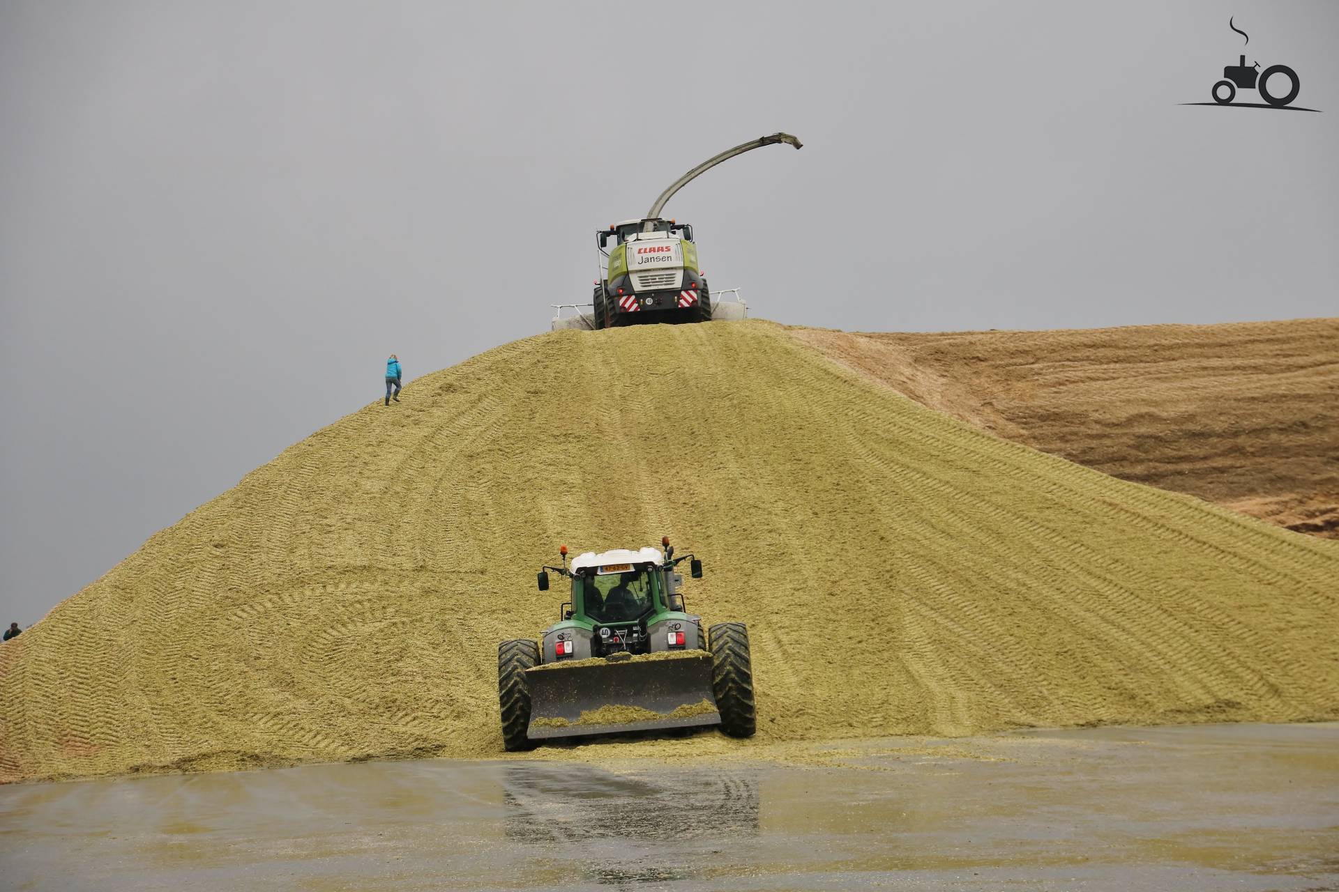 Foto Claas Jaguar 980 van Jansen