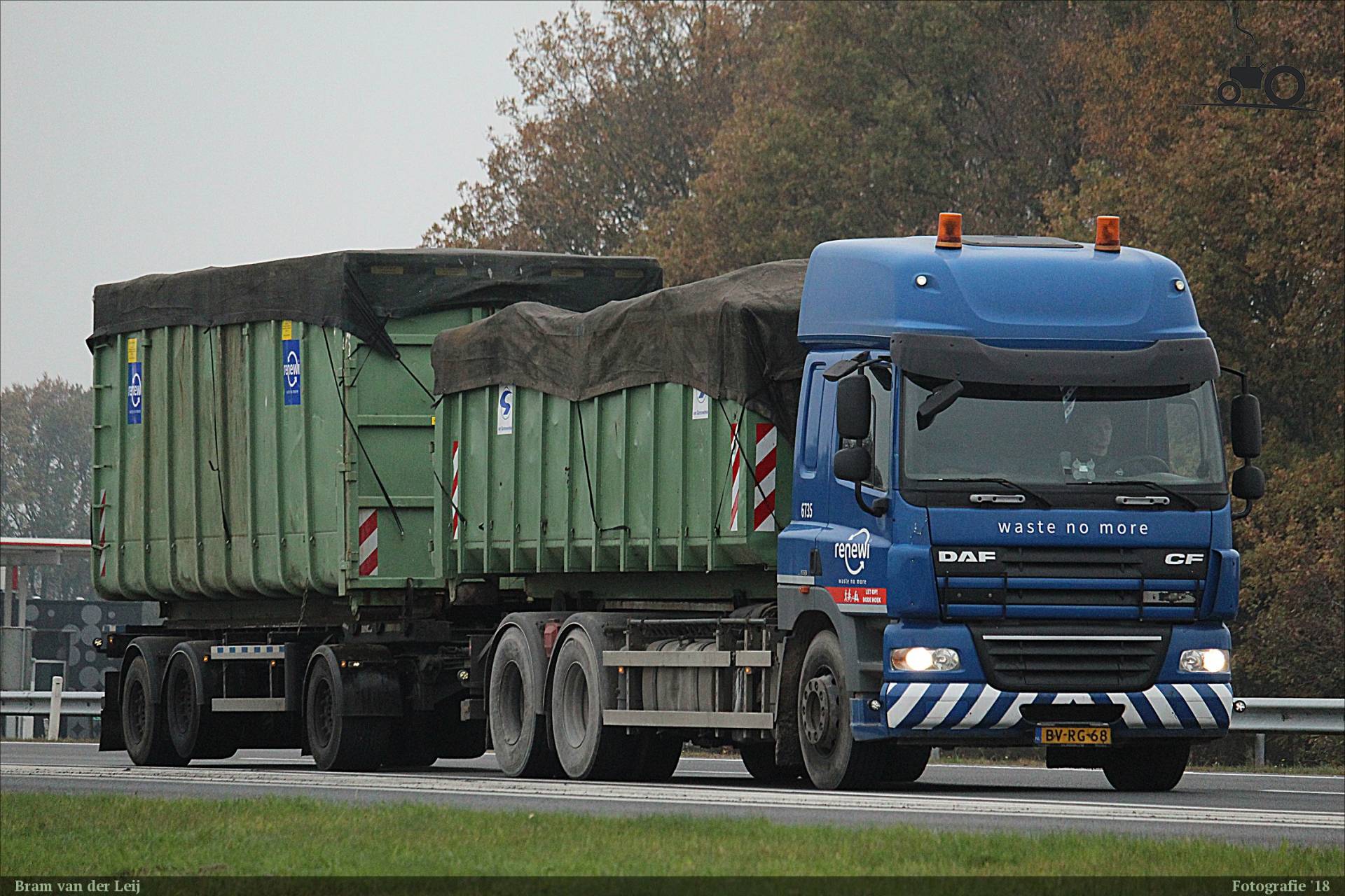 Foto DAF CF van Renewi (vh oa Van Gansewinkel Groep)