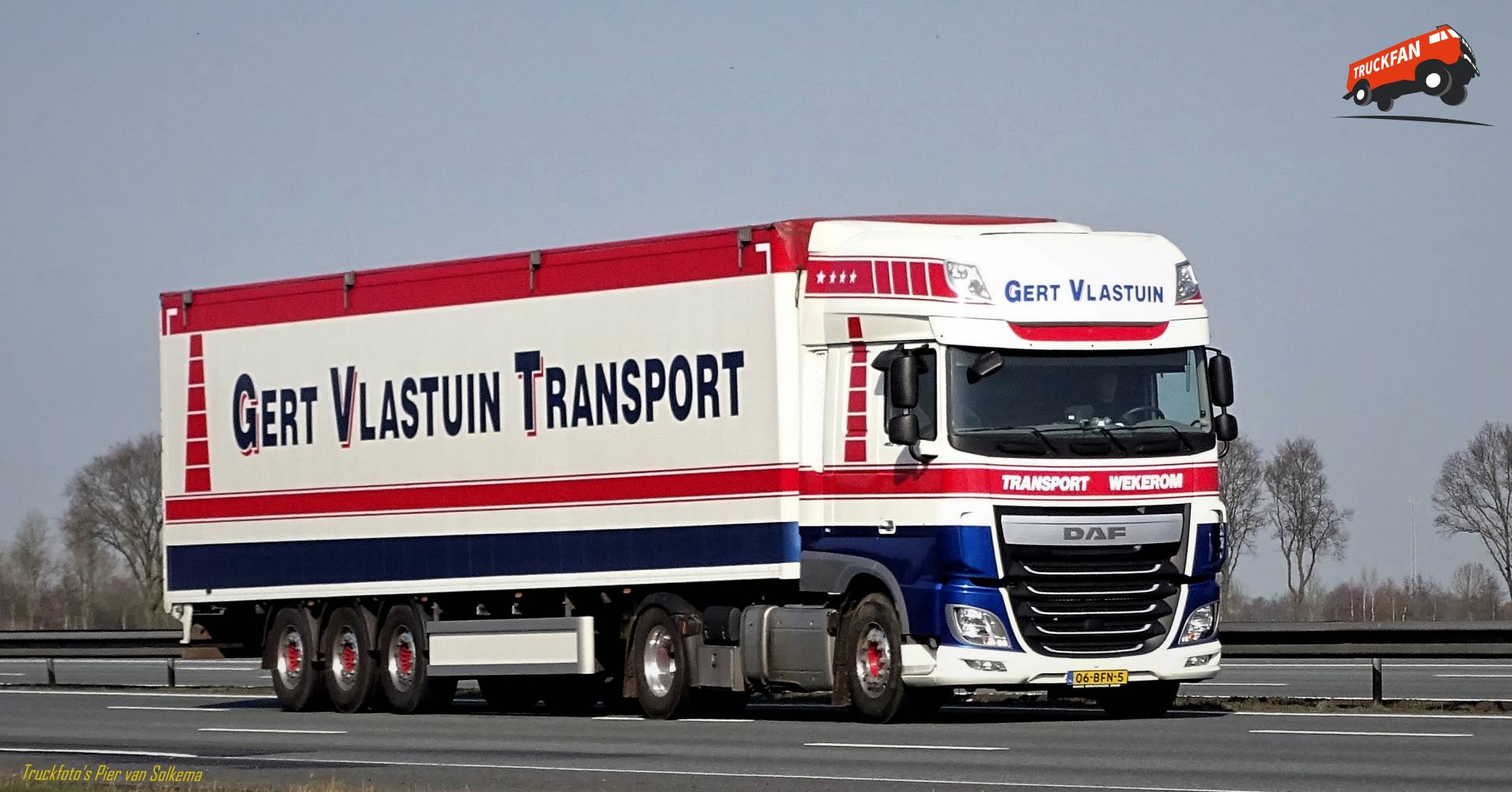 Foto DAF XF Euro 6 van Gert Vlastuin Transport B.V.