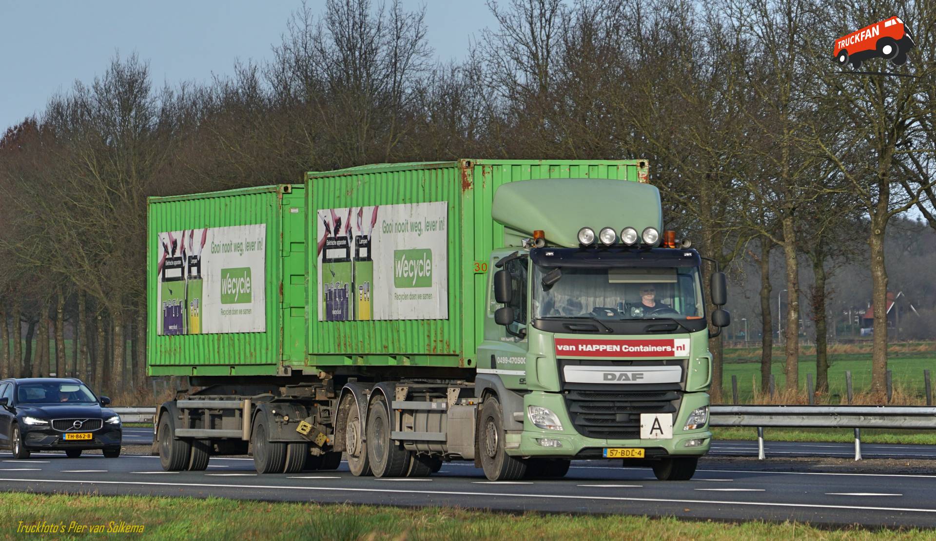 Foto DAF CF Euro 6 van Van Happen Containers