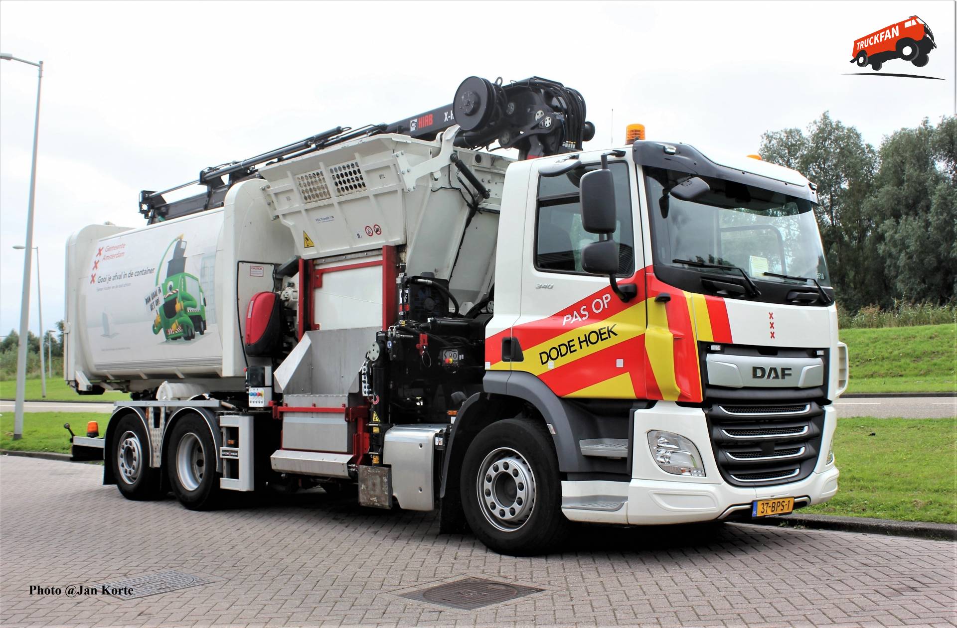 Foto DAF CF van Gemeente Amsterdam