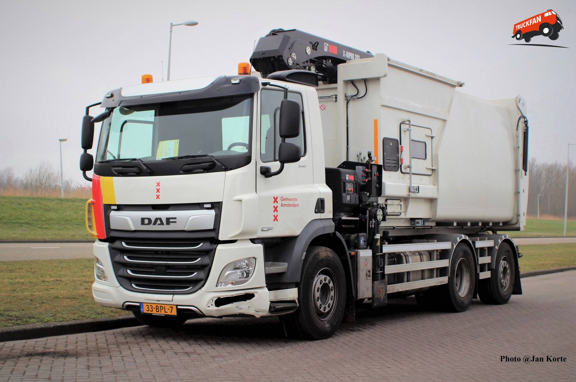 Foto DAF CF van Gemeente Amsterdam