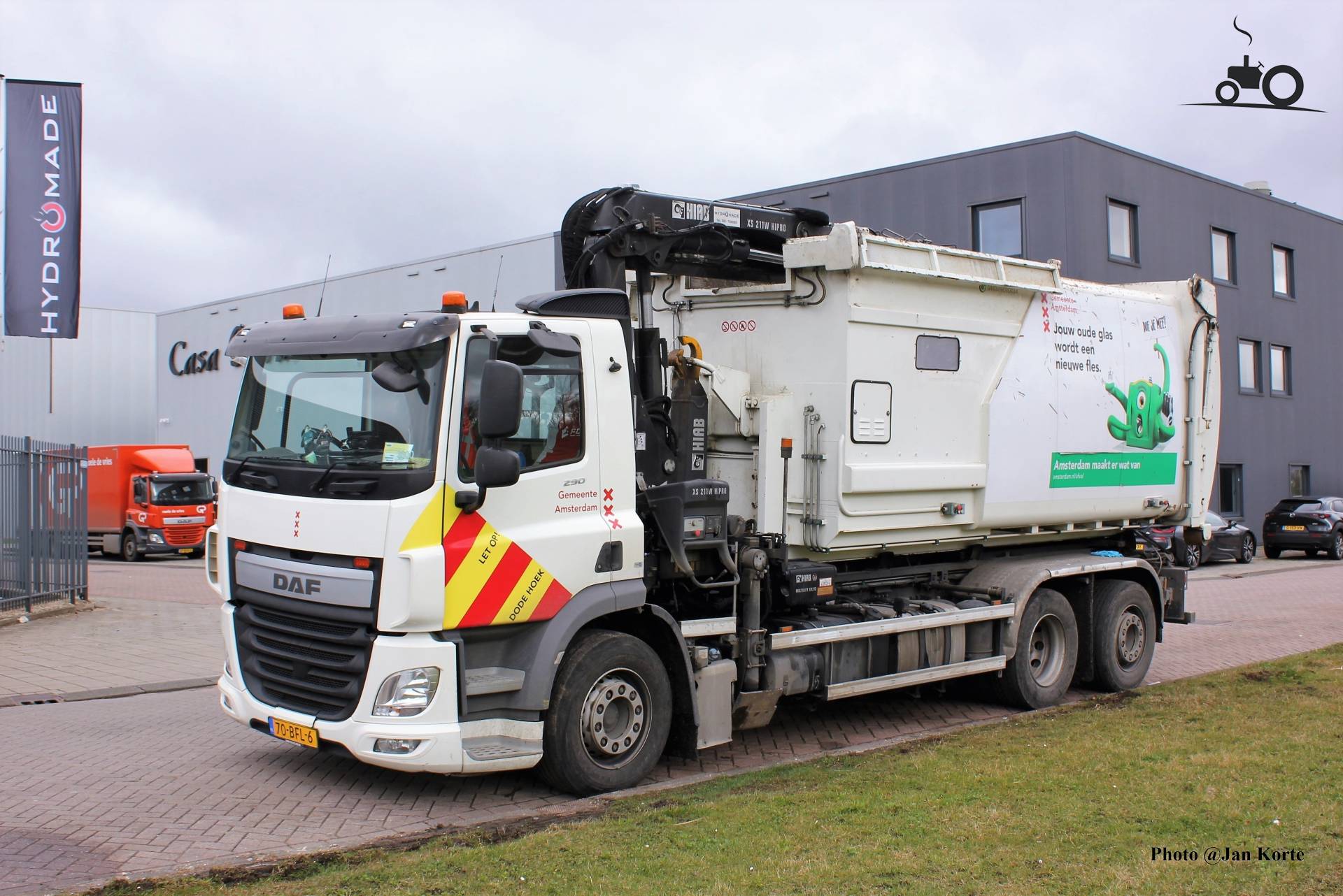 Foto DAF CF van Gemeente Amsterdam
