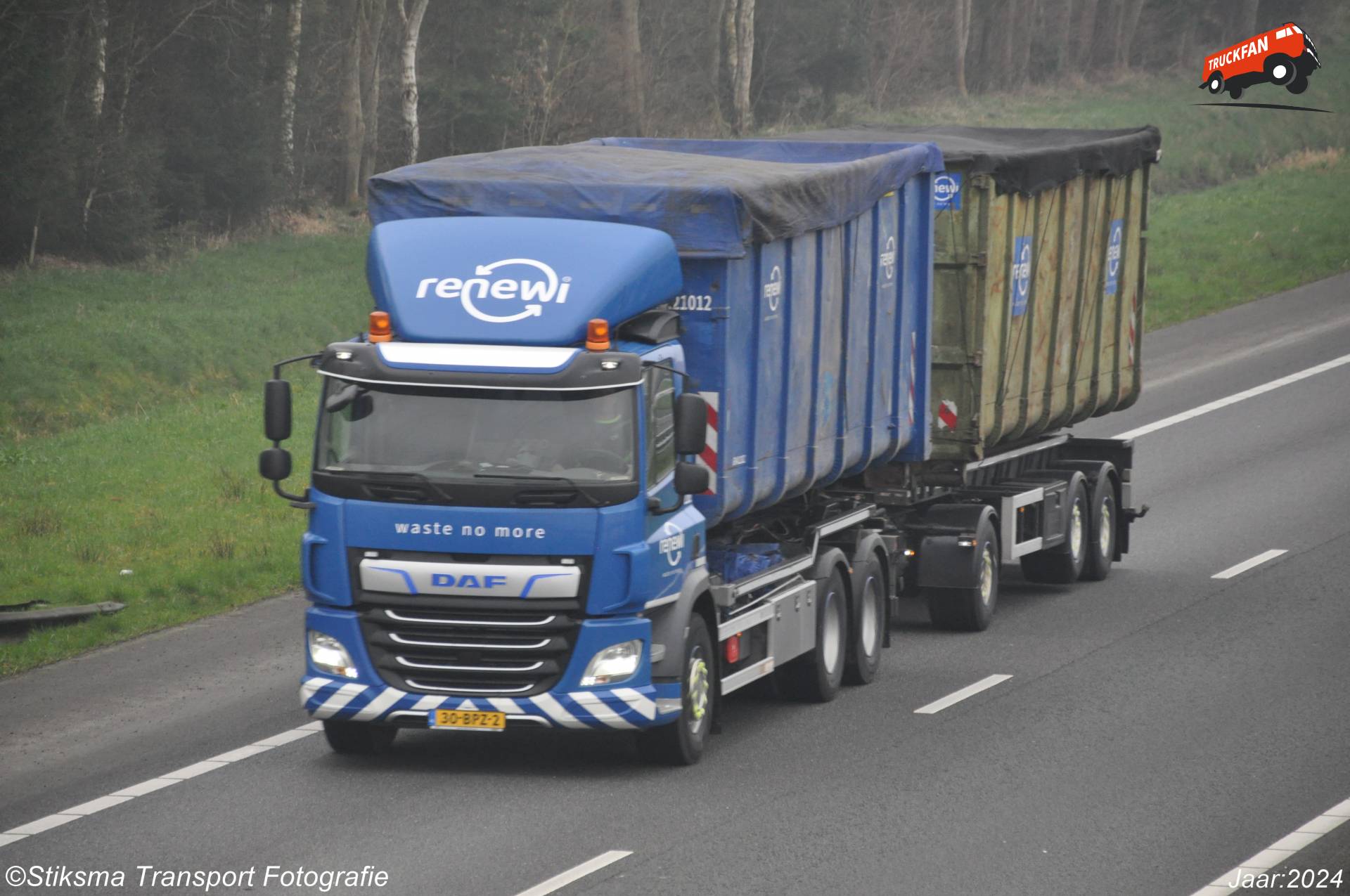 Foto DAF CF van Renewi (vh oa Van Gansewinkel Groep)