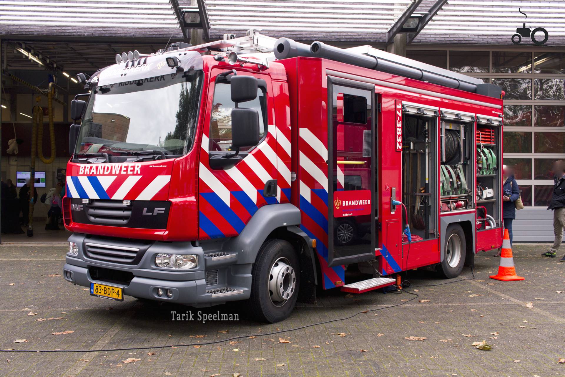 Foto DAF LF55 van Brandweer Rotterdam-Rijnmond