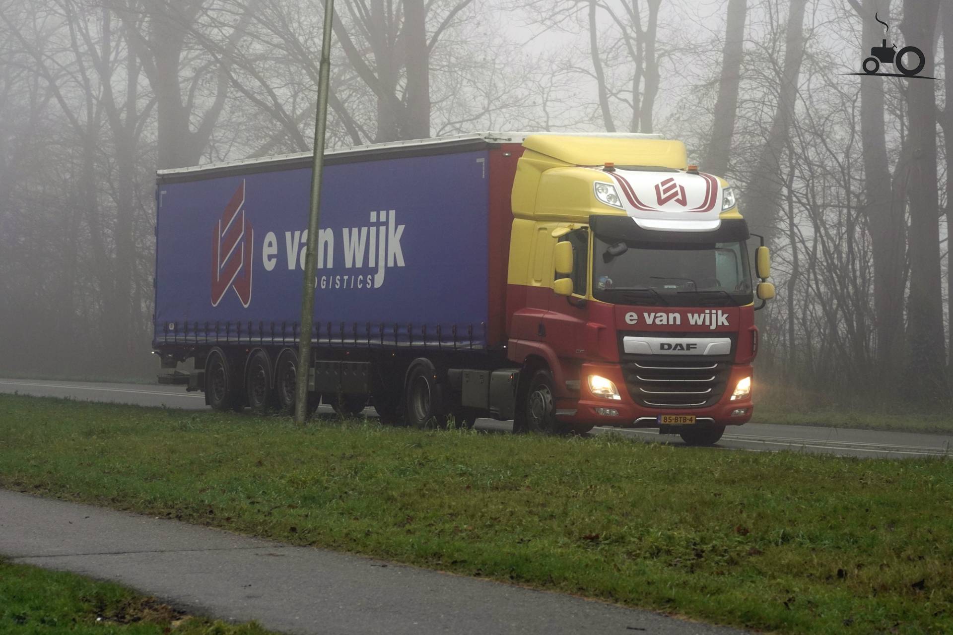Foto DAF CF Euro 6 van E. van Wijk Logistics B.V.