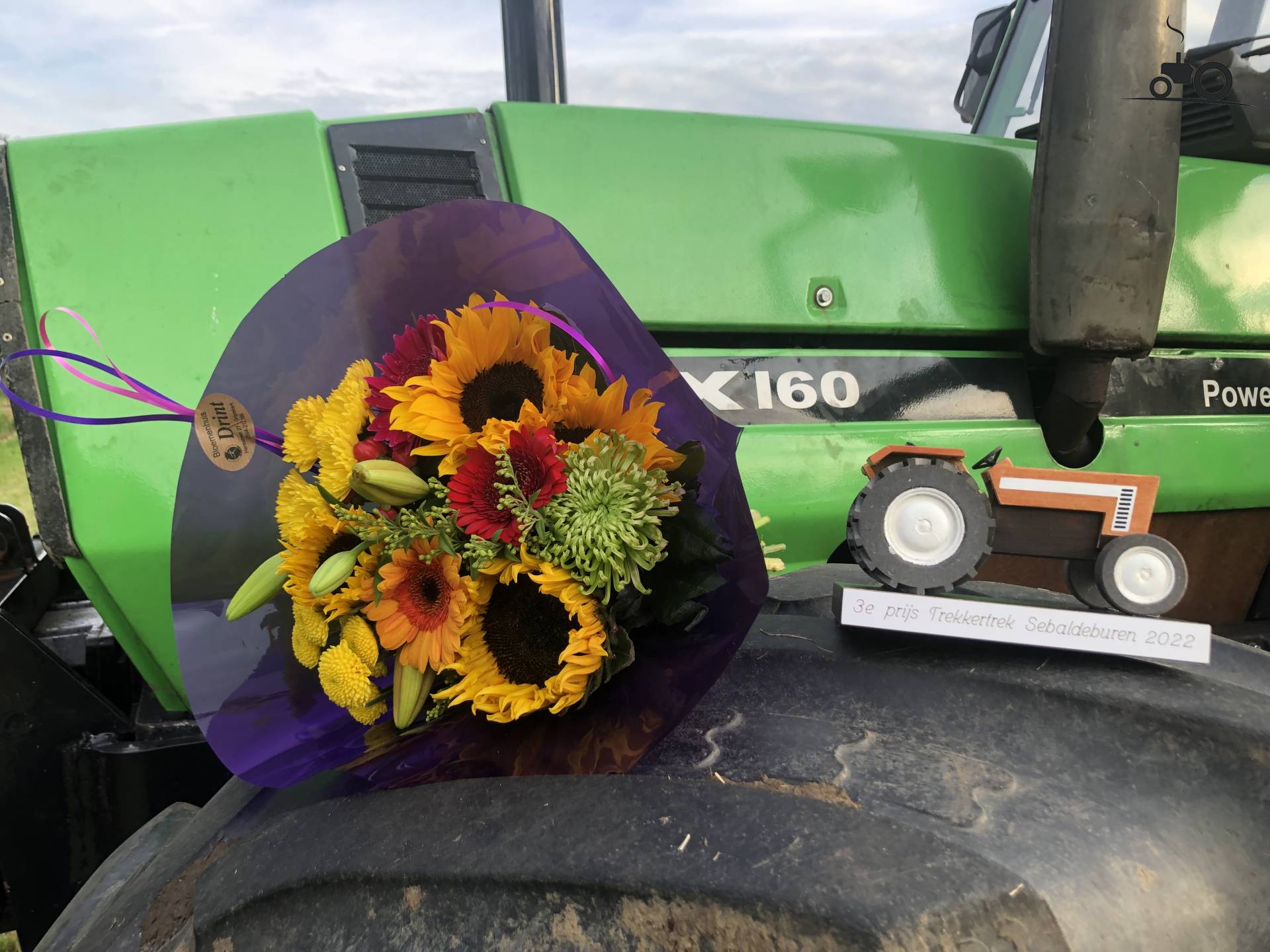 Foto Deutz DX 160 van Ceezz Technische en Agrarische Dienstverlening