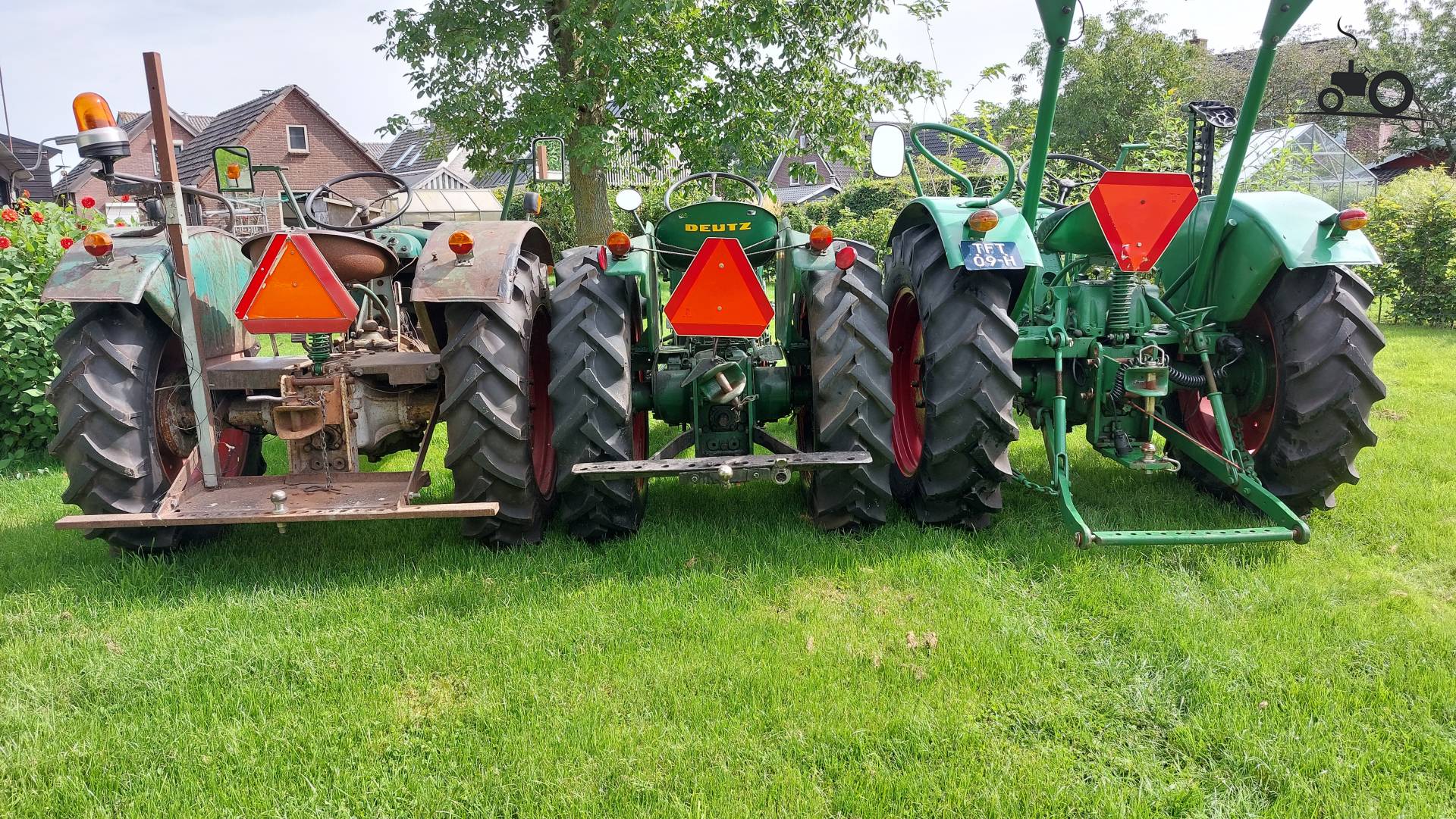 De Deutzjes op een rij