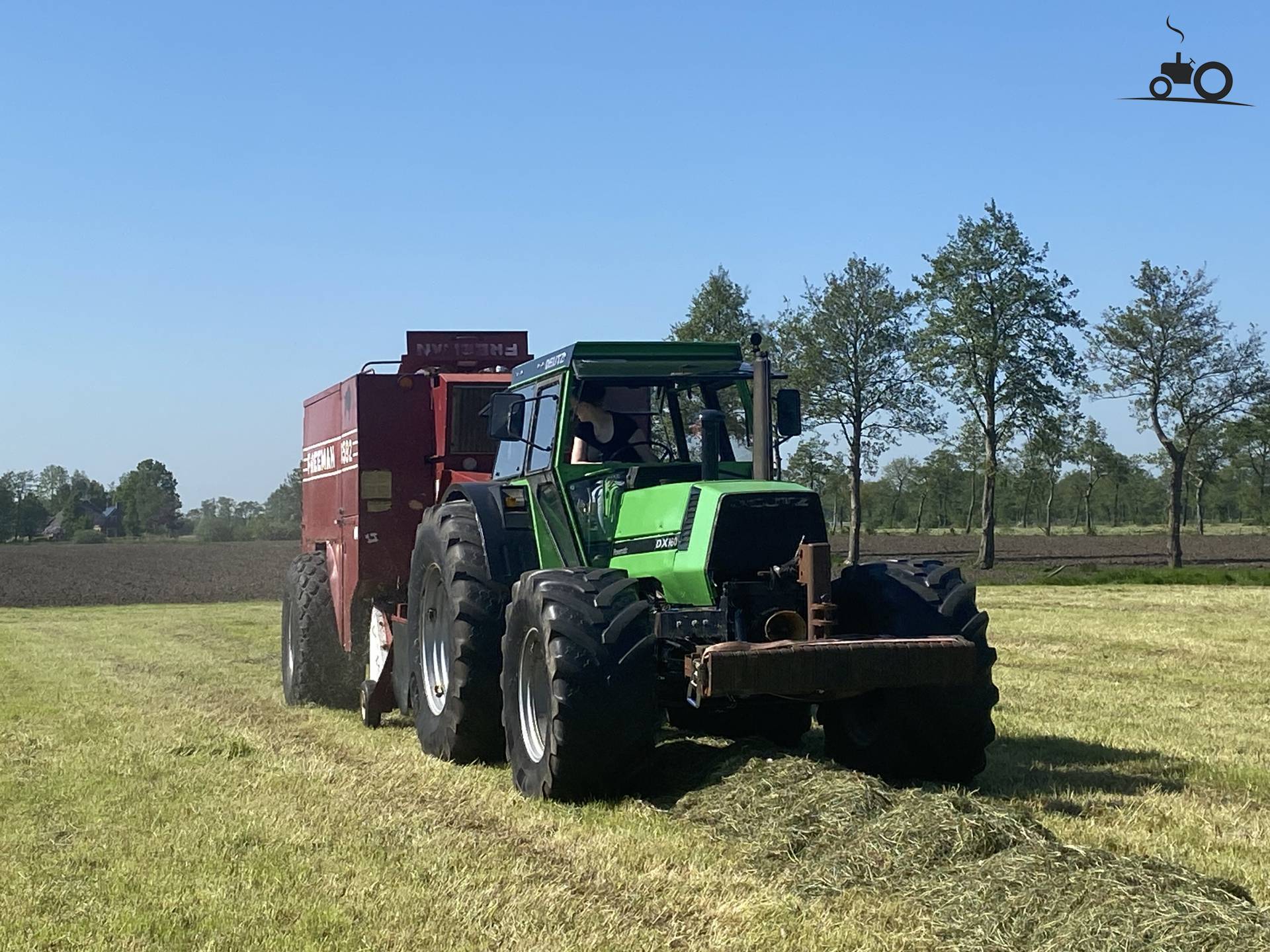 Foto Deutz DX 160 van Ceezz Technische en Agrarische Dienstverlening