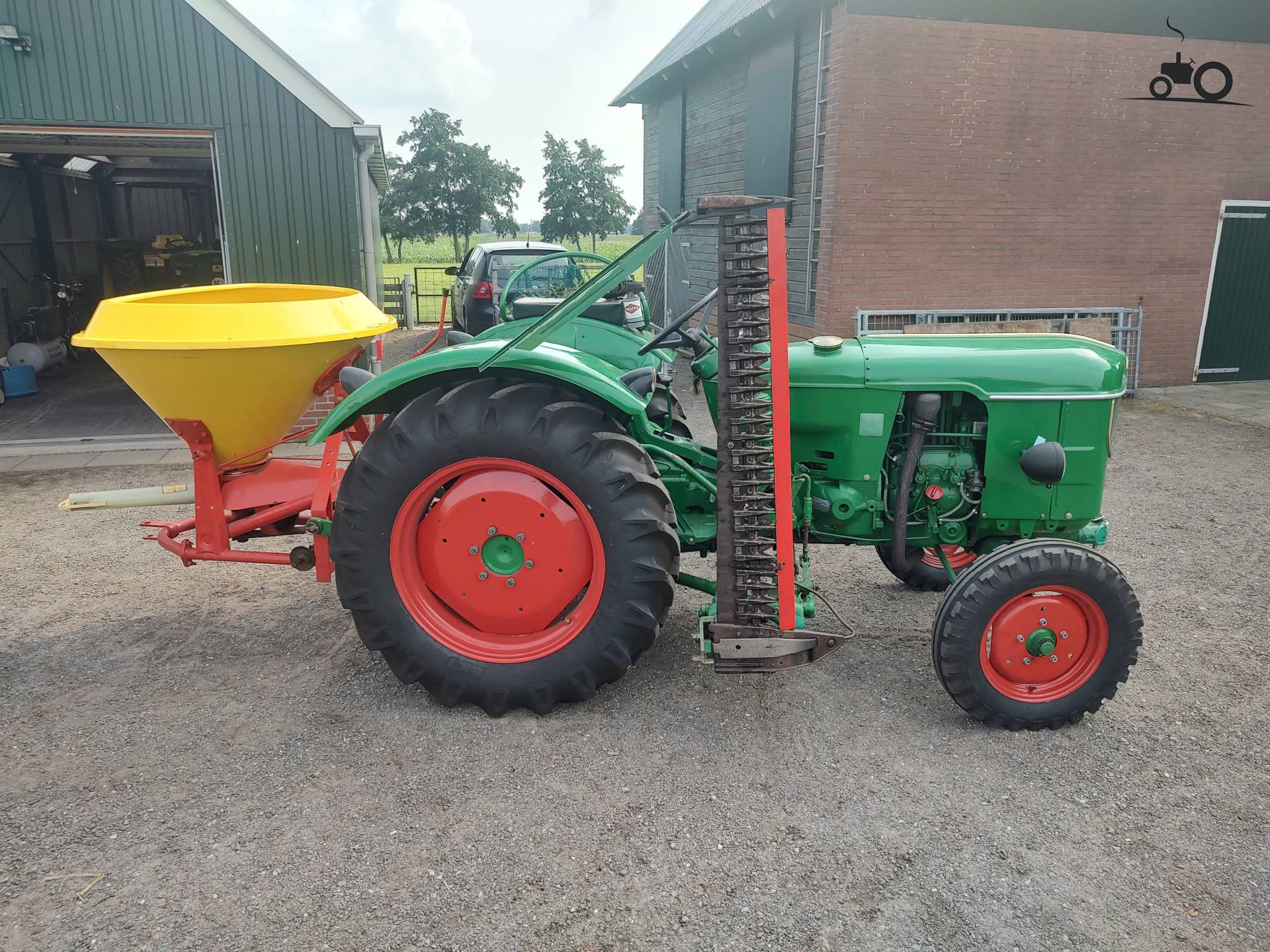 Deutz D2505 - Maaibalk