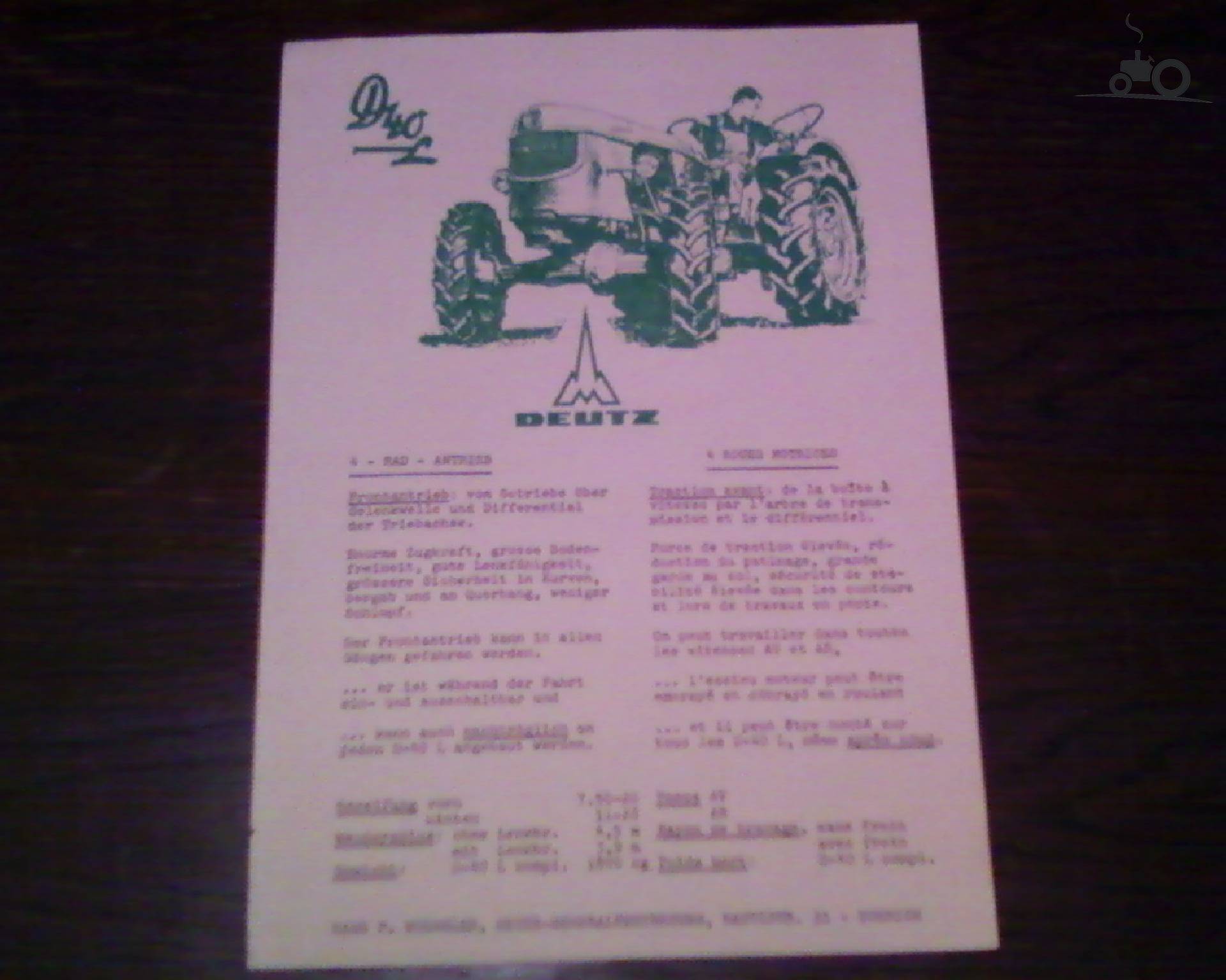 Deutz Folder