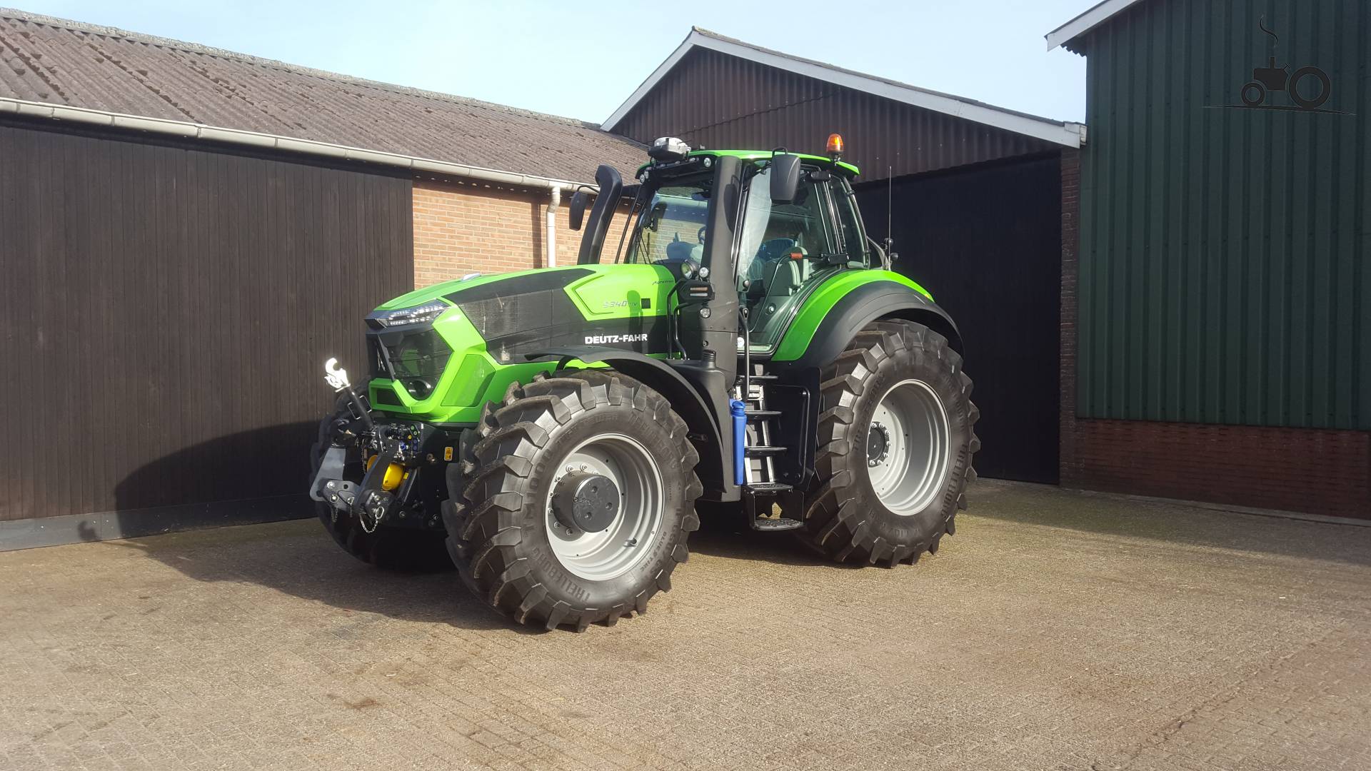 Foto Deutz-Fahr 9340 TTV van Mts. Beltman