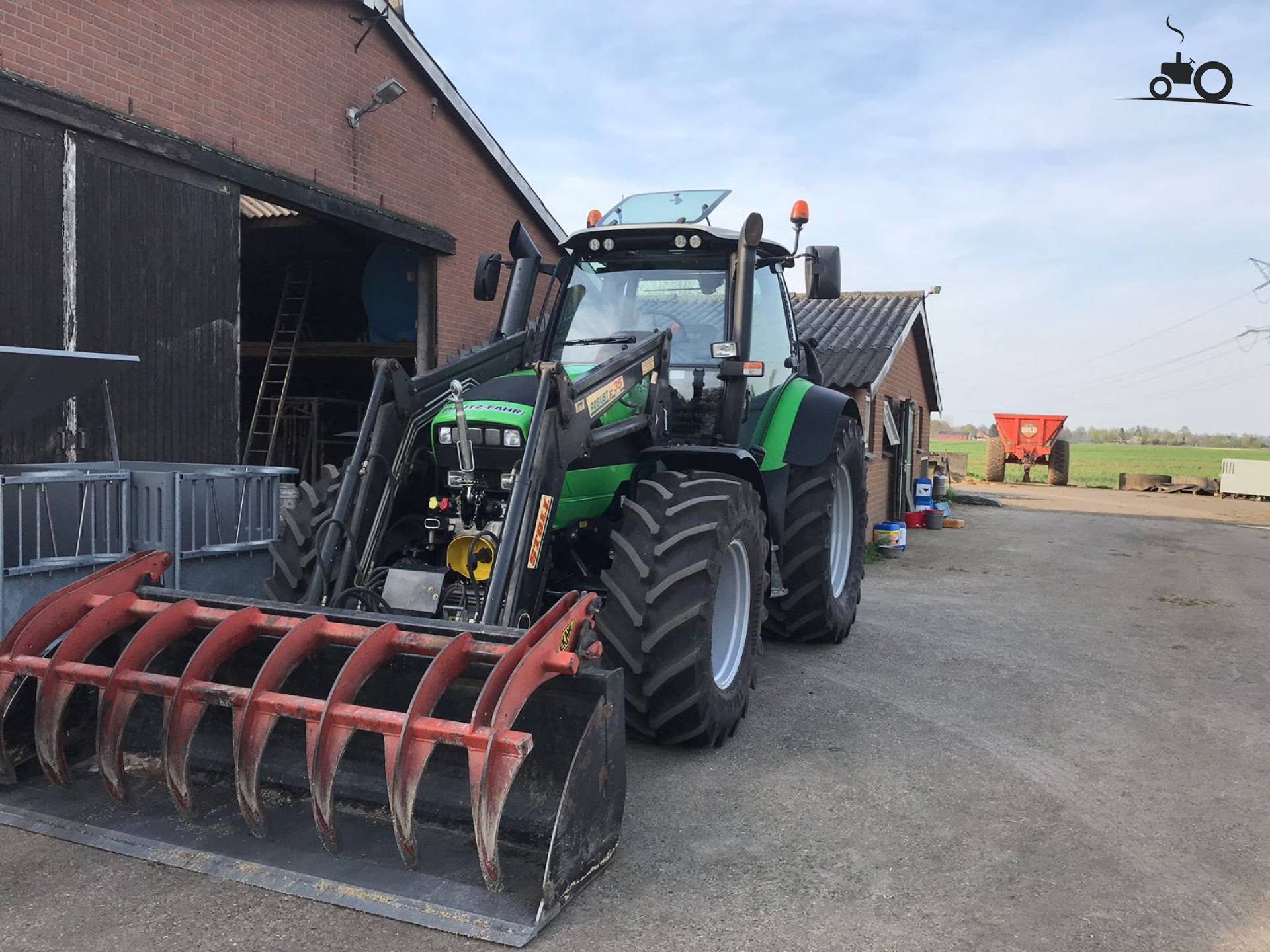 Foto Deutz-Fahr Agrotron TTV 620 van Spalle