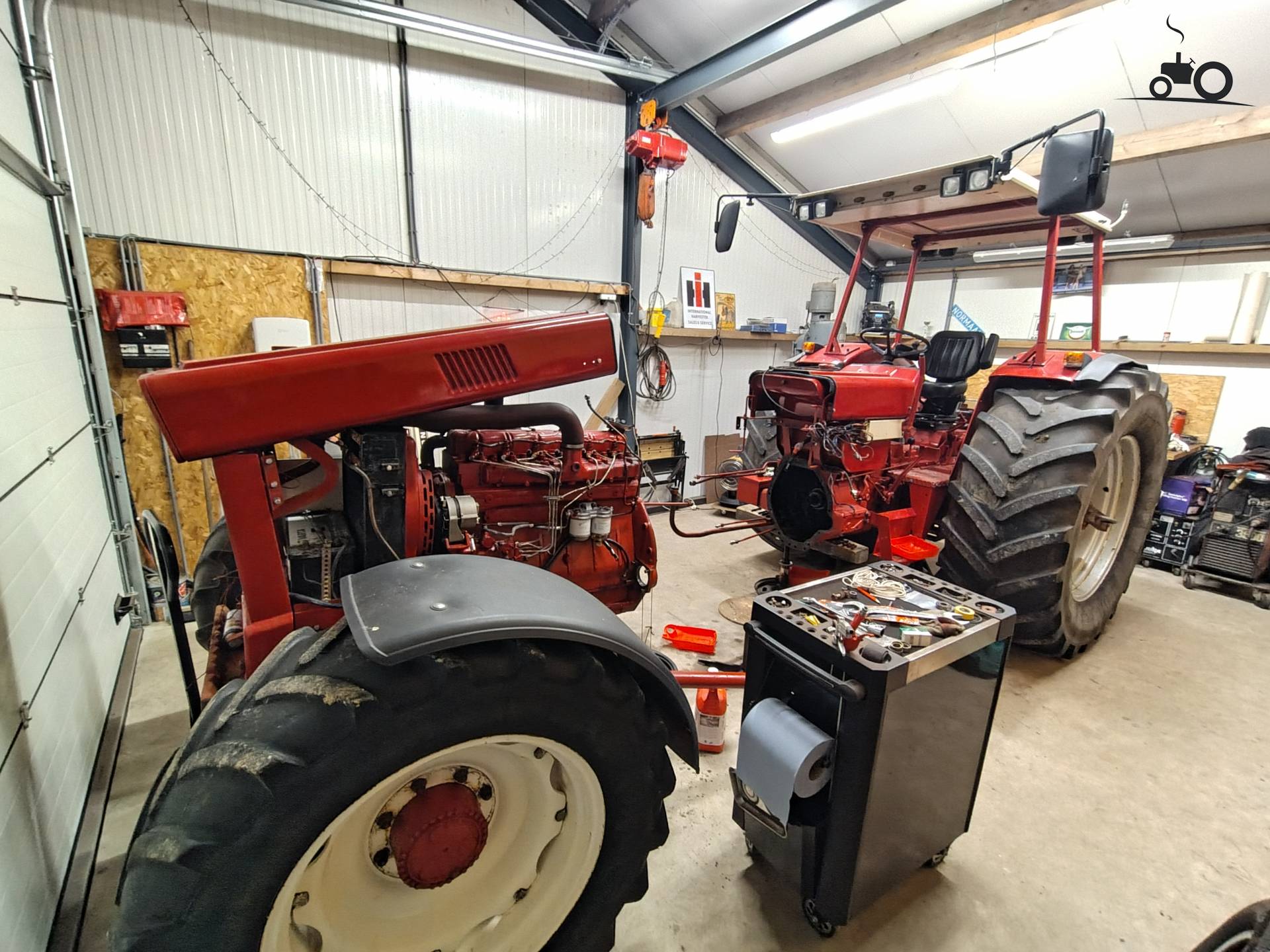 Zorg voor je tractor: krukas keerring en koppeling vervangen tijdens ...