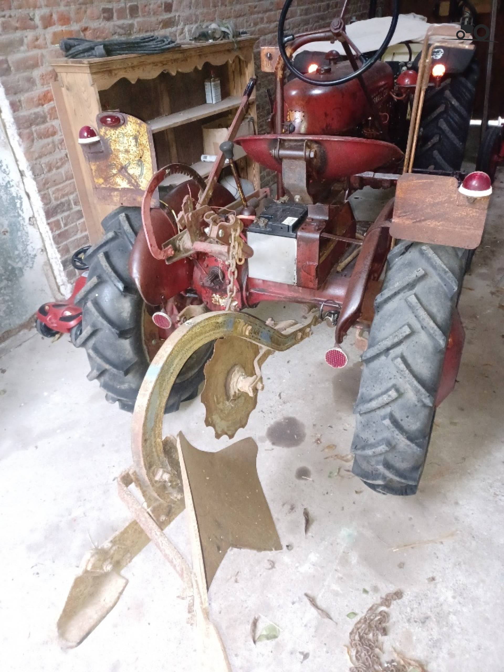 Ploeg voor Farmall Cub