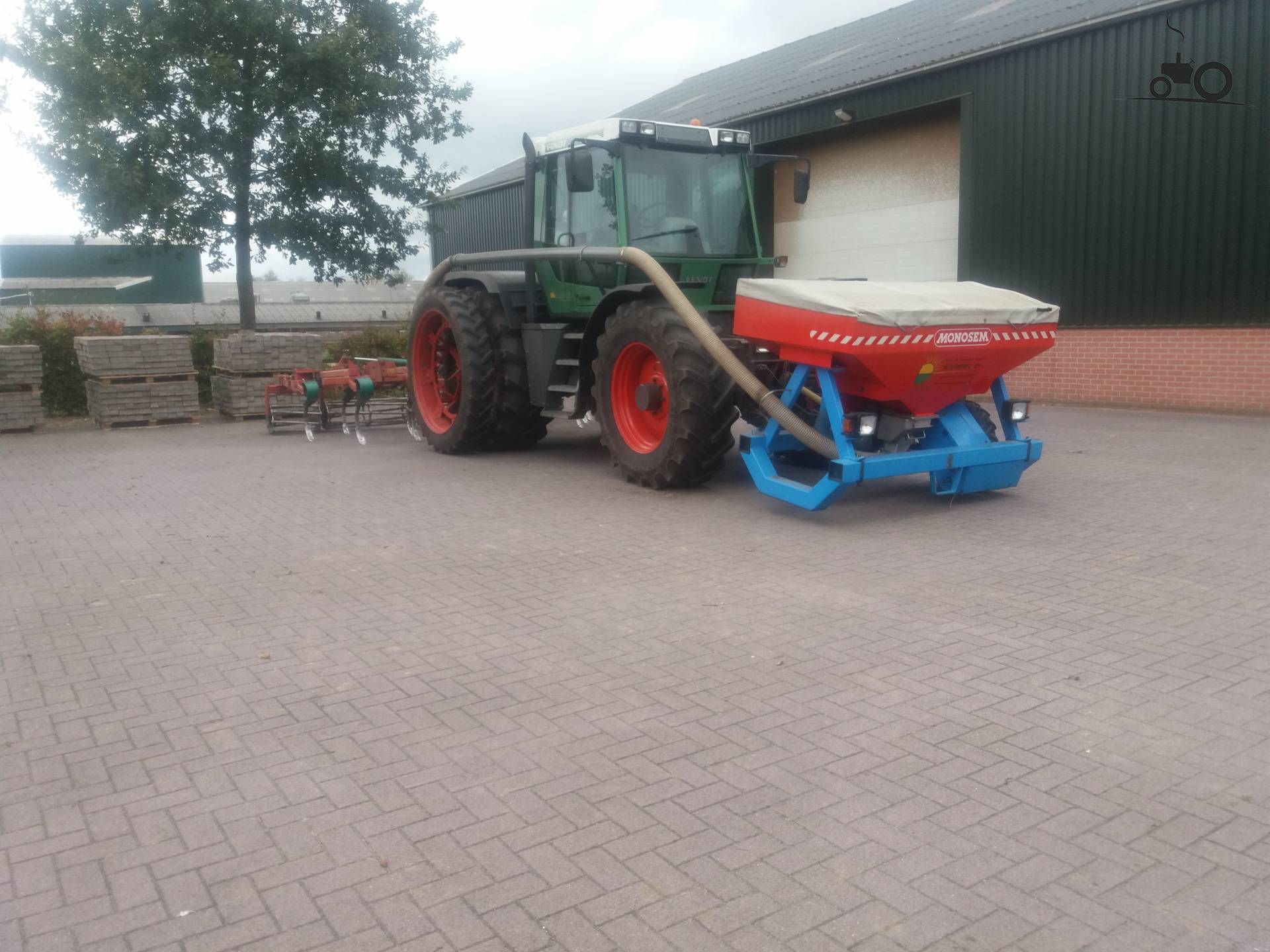 Foto Fendt Xylon 524 van Schimmel BV