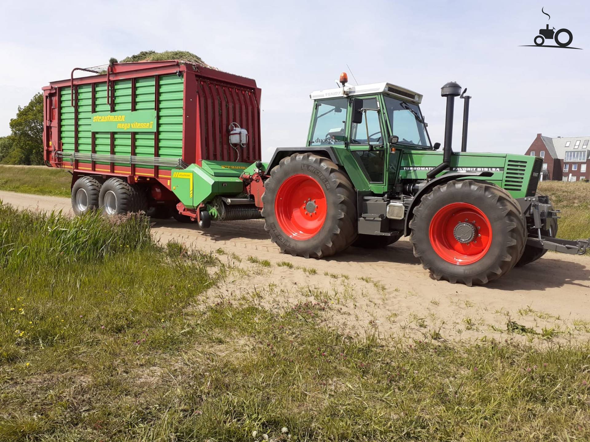 Foto Fendt 615 van Loonbedrijf Slager