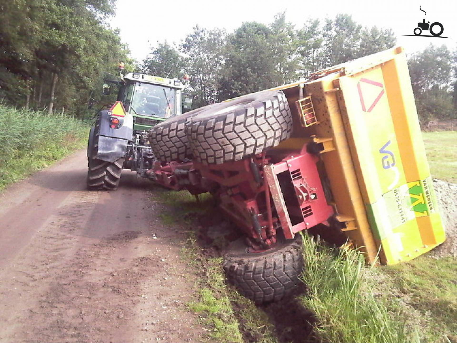 Vastgereden - Fendt 820