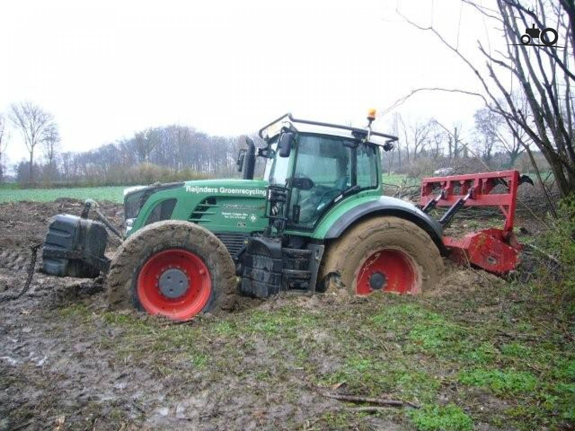 Vastgereden - Fendt 933