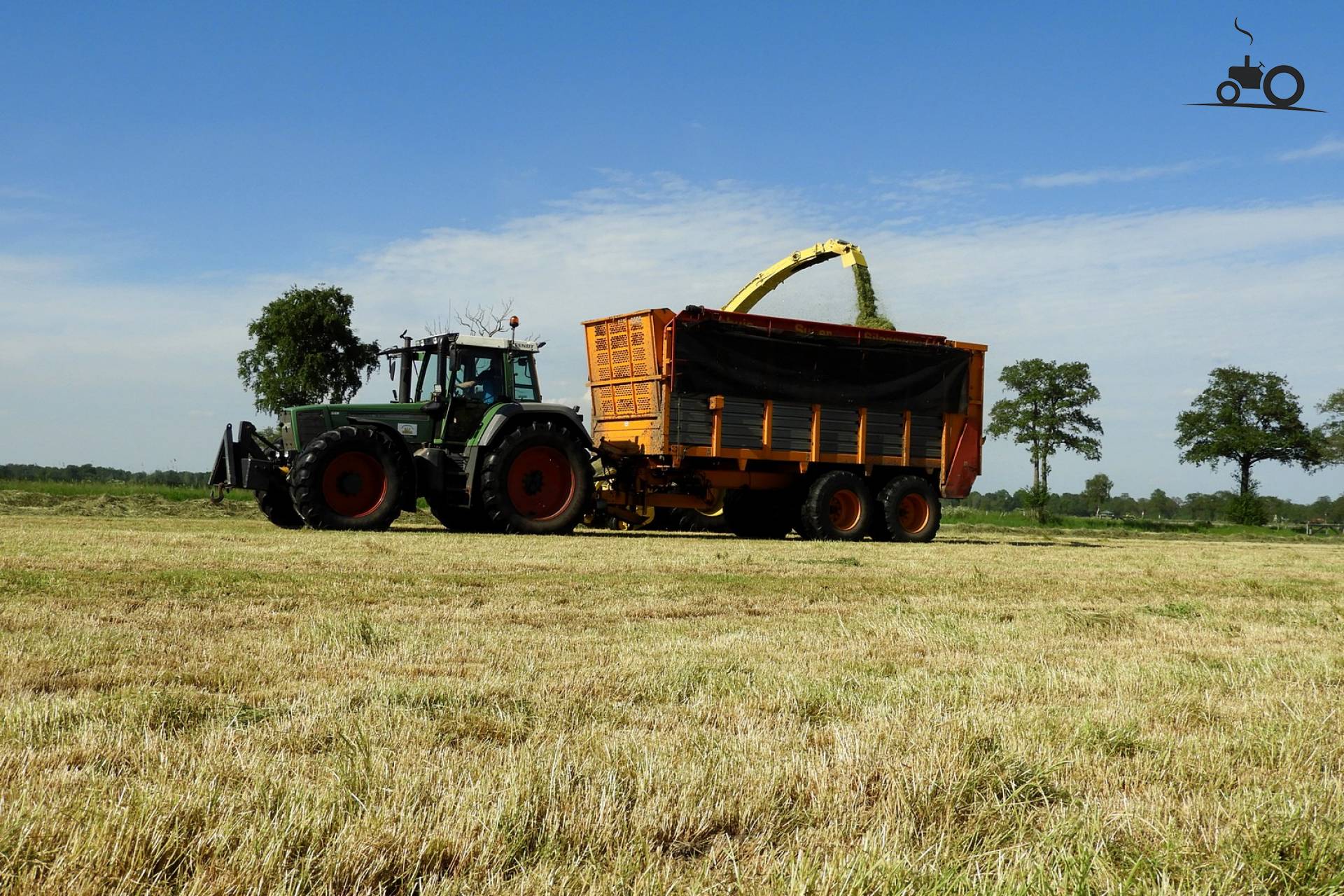 Foto Fendt 816 van loonbedrijf broeze