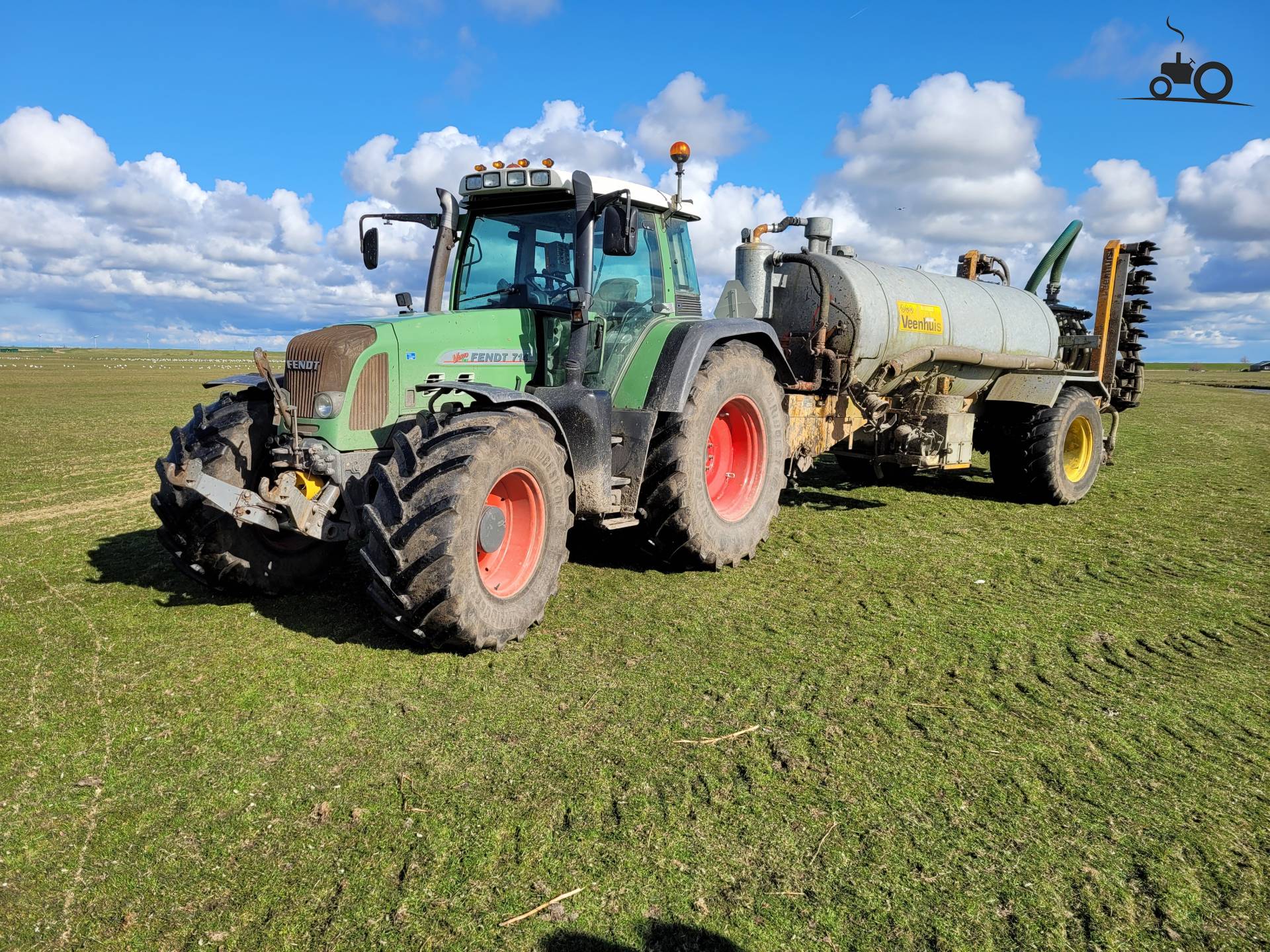 Foto Fendt 714 #1465138