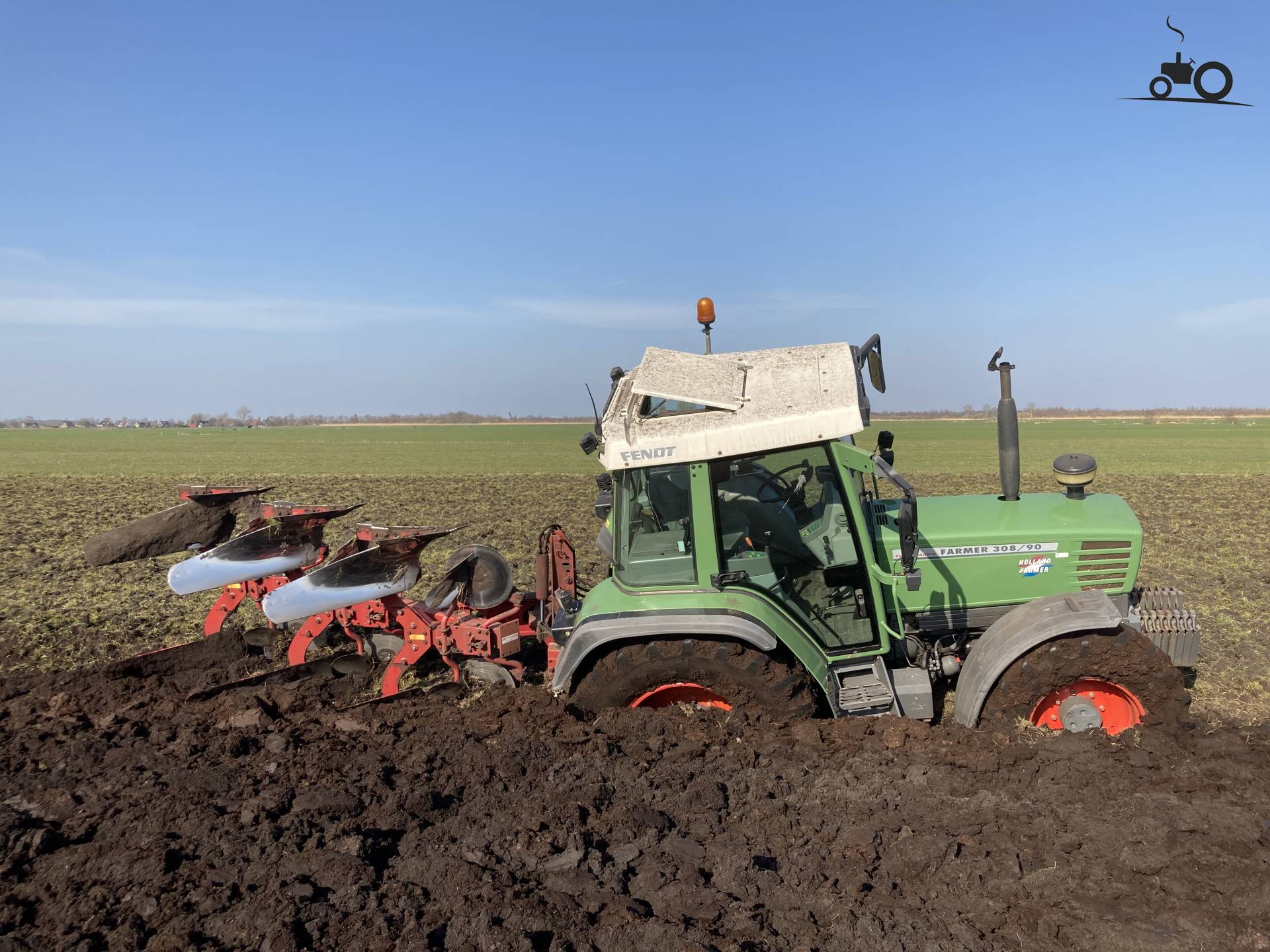 Vastgereden - Fendt 308/90