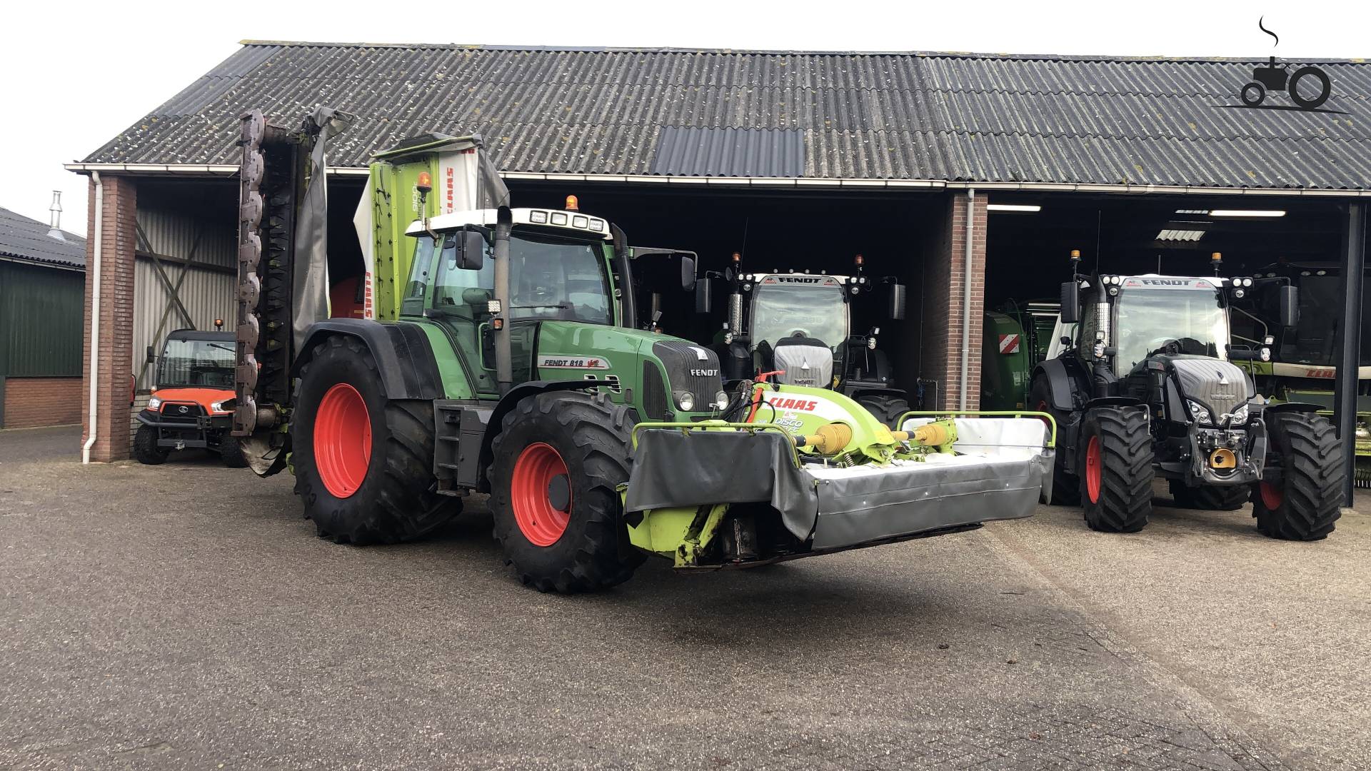 Foto Fendt 818 van Schimmel BV