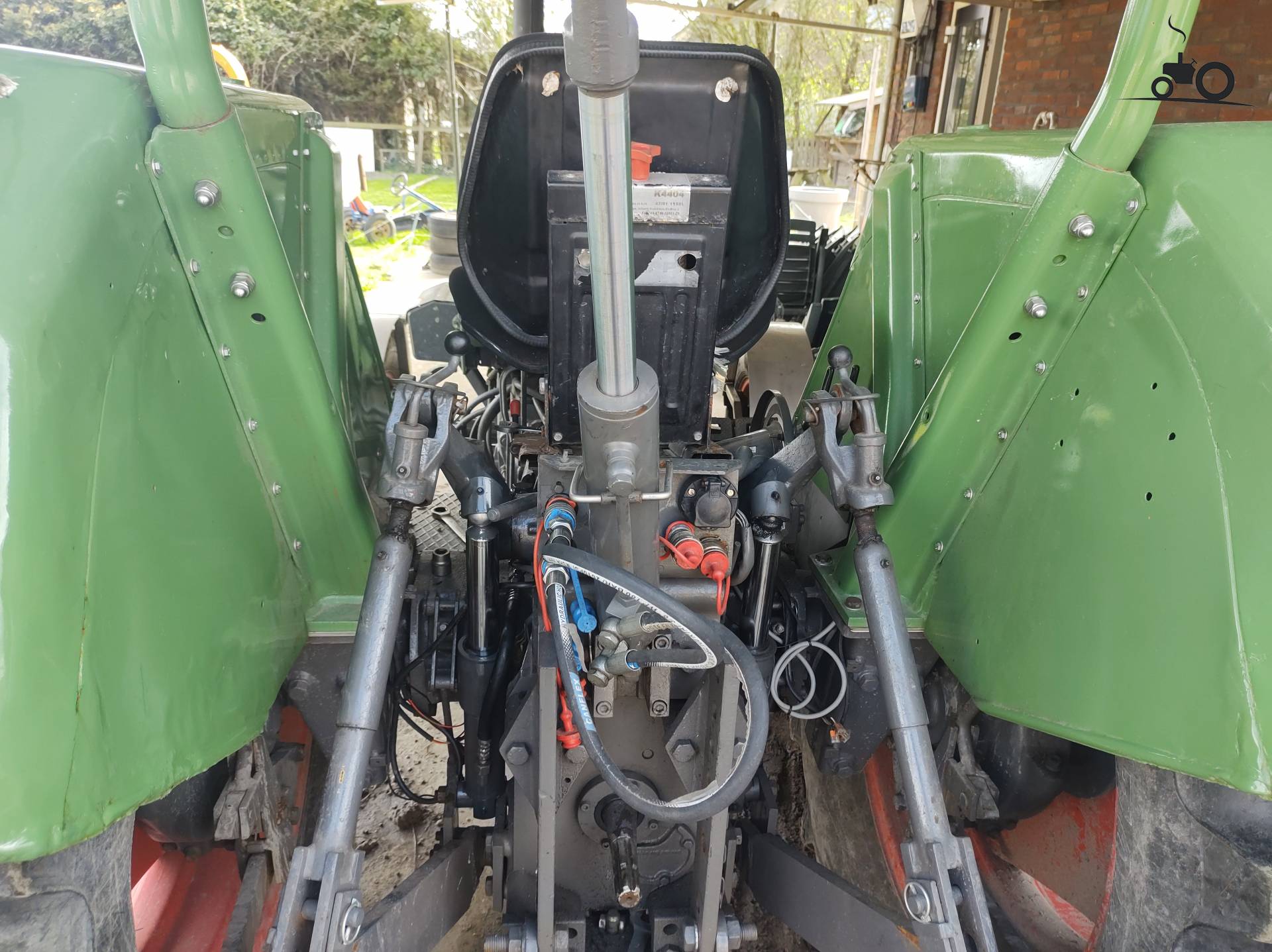 Extra hulp hef cilinder erop gemaakt