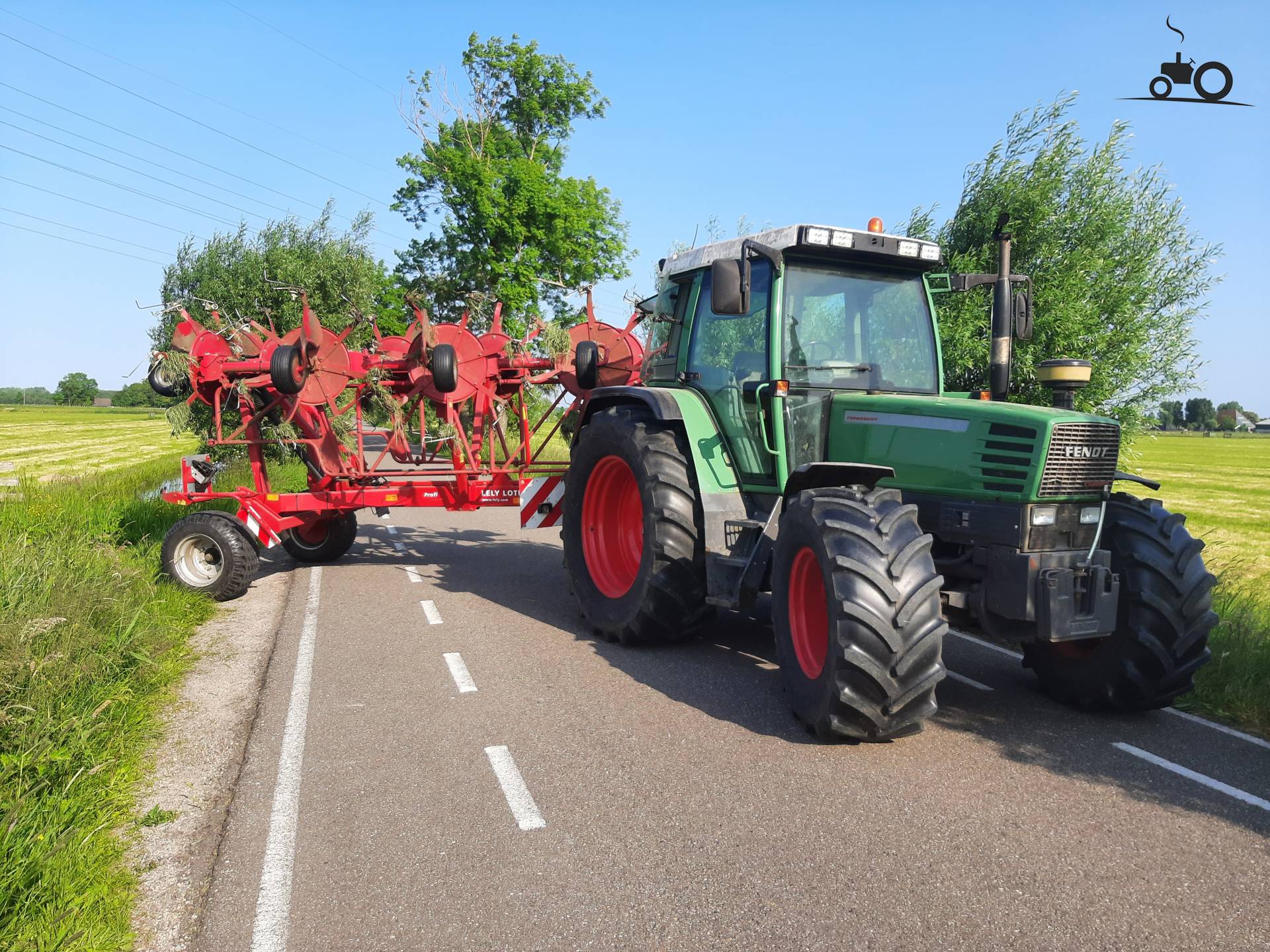 Fendt 510 C - Fendt 510 c met voorlader