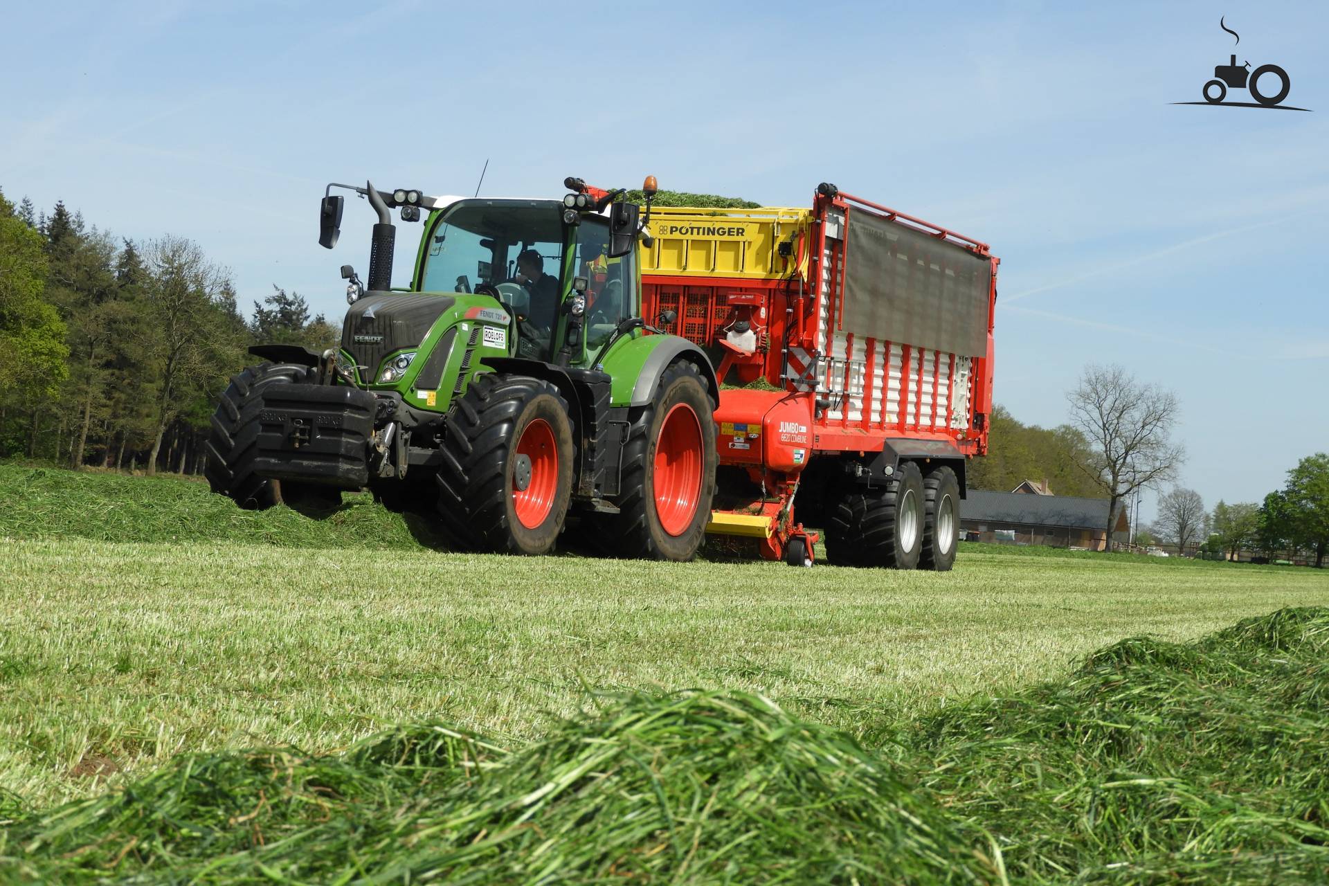 Foto Fendt 720 van Roelofs