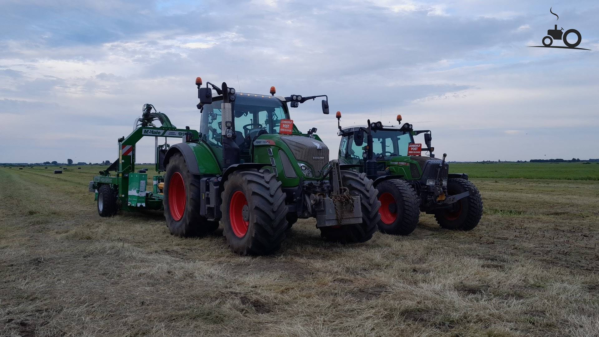 Foto Fendt 722 Vario van Loonbedrijf Post