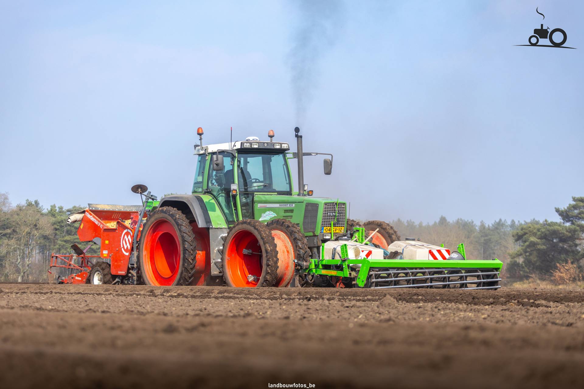 Fendt 824 + Miedema CP 42
