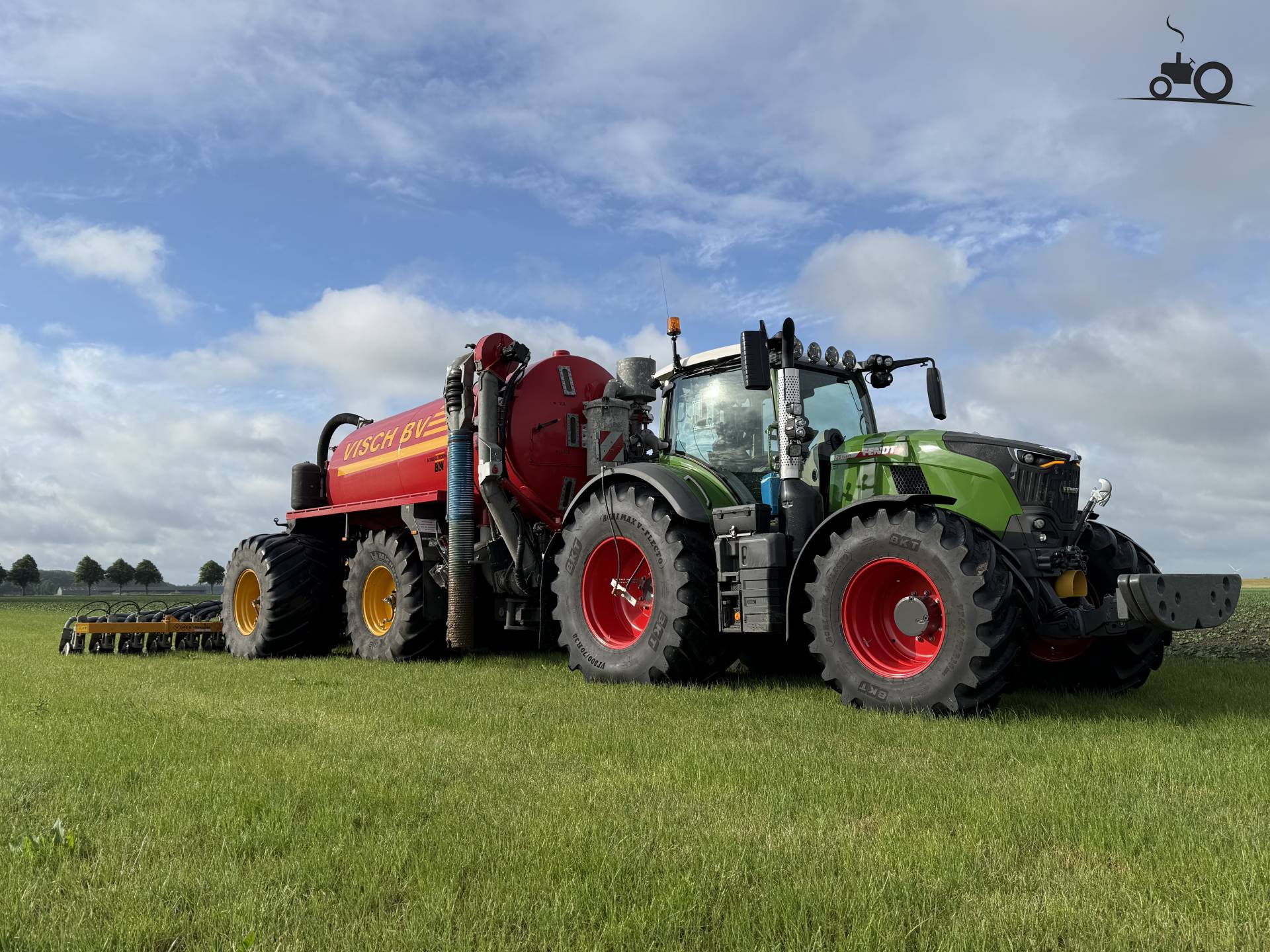 Foto Fendt 728 van Loonbedrijf Visch BV