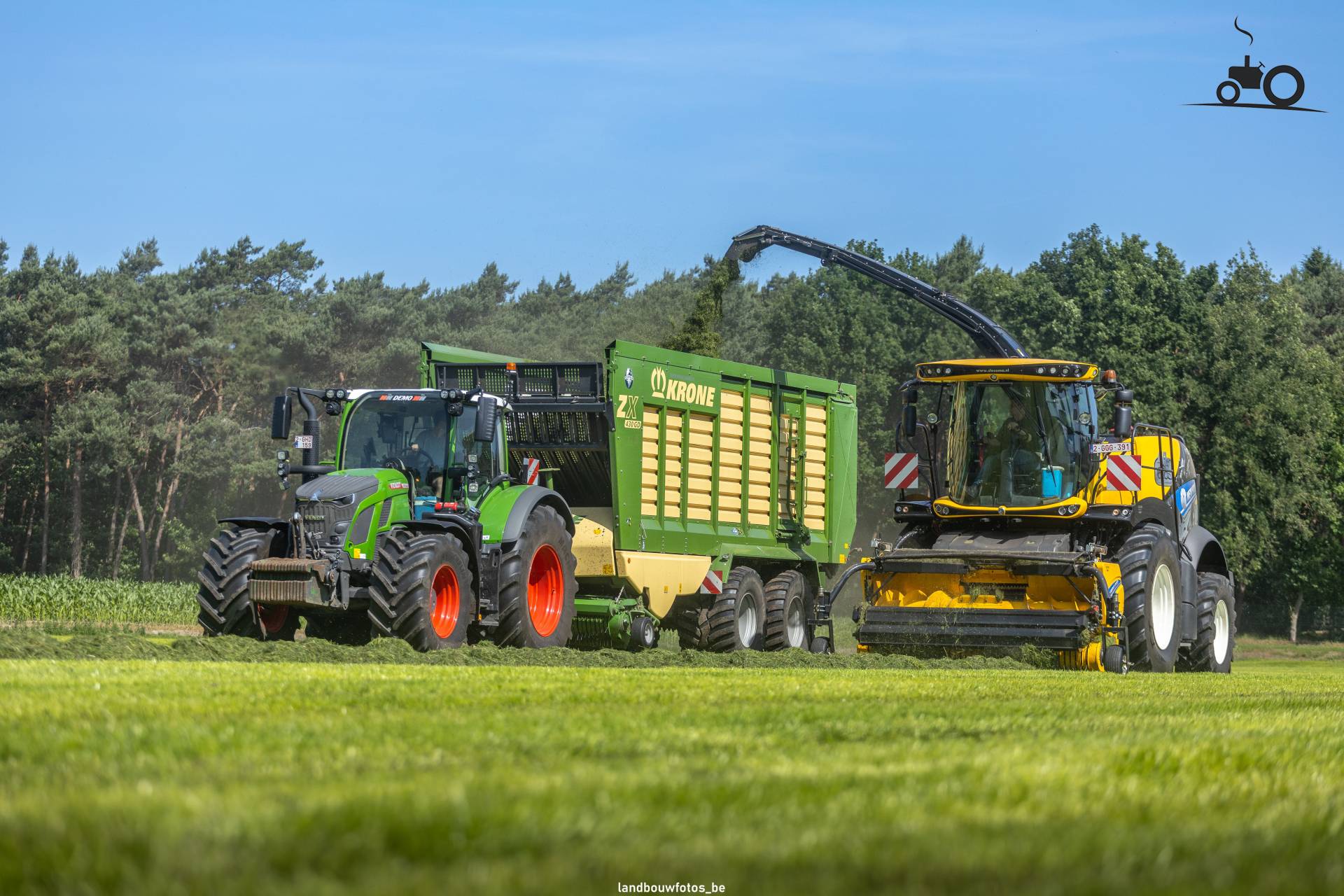 Fendt 618 + Krone ZX430
