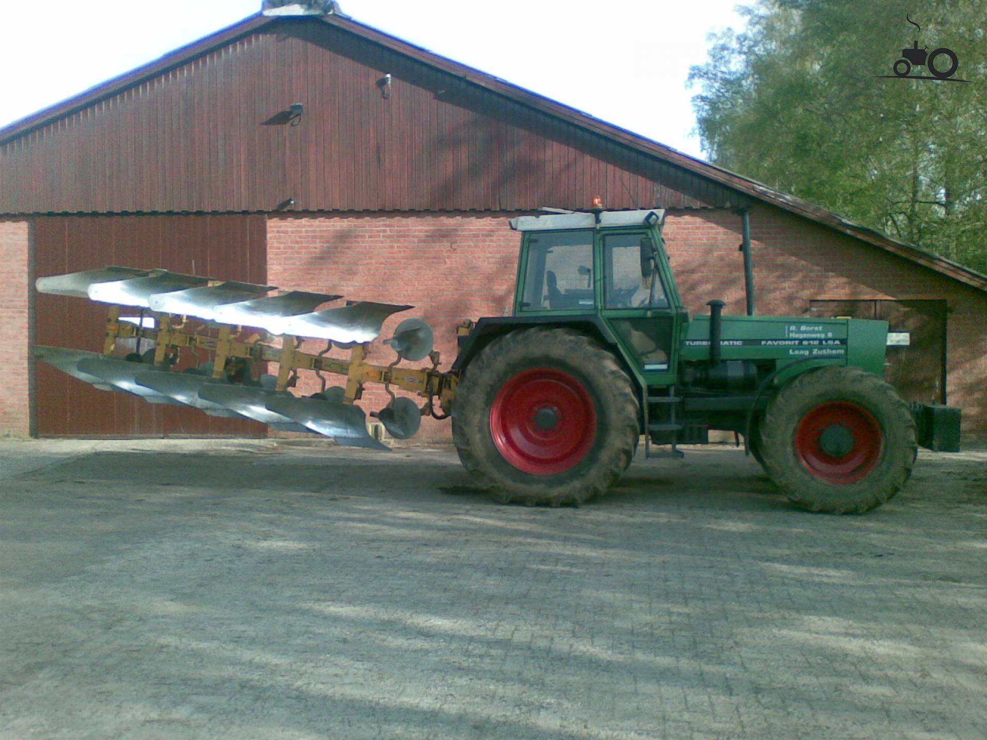 Foto Fendt 612 van Lmb R.borst